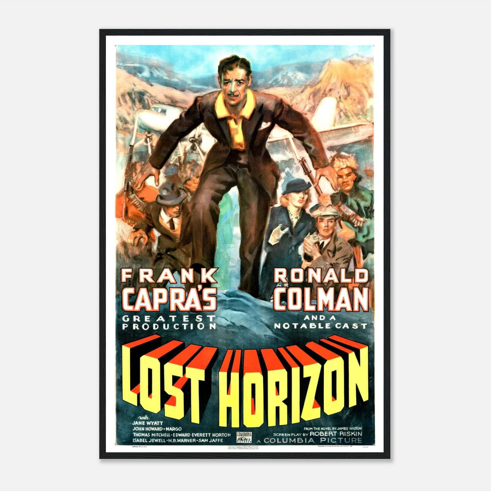 Lost Horizon (1937) Movie Poster Print - Citiesbox