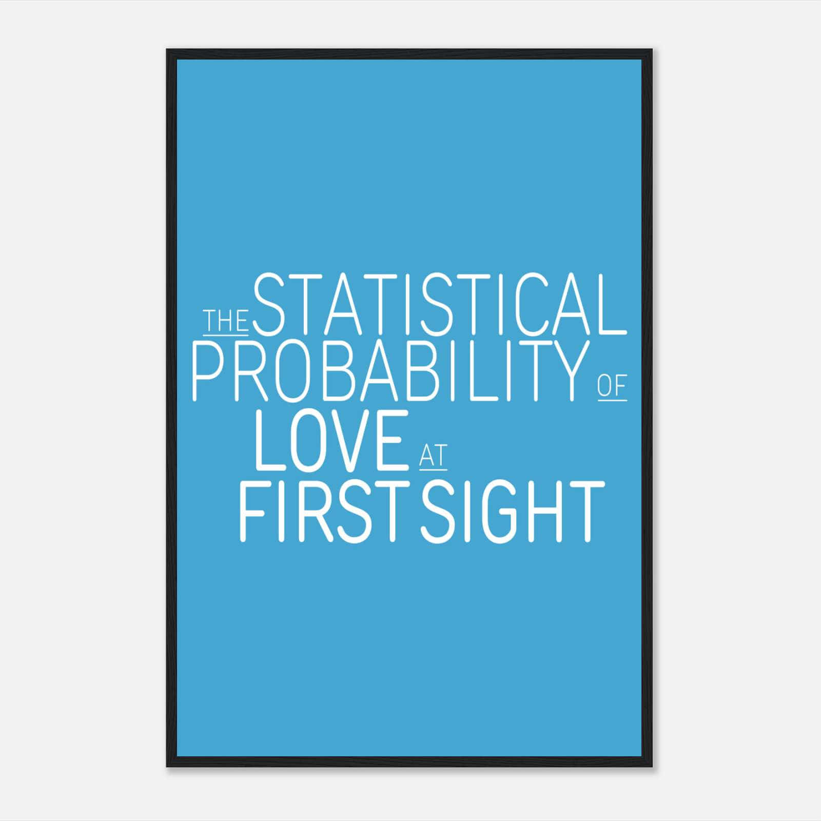 Love at First Sight (2023) Movie Poster Print - Citiesbox