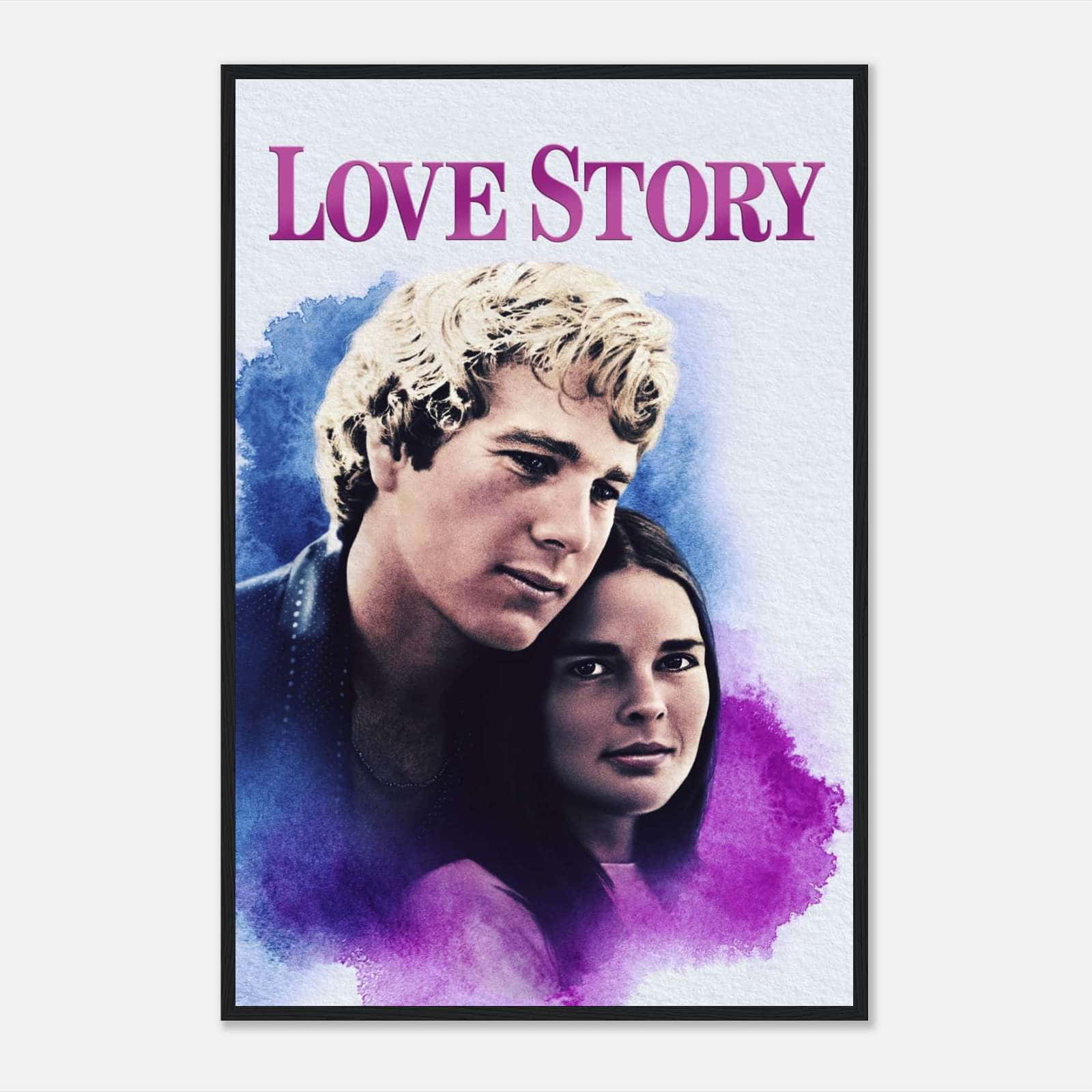 Love Story 1970 Movie Poster Print Citiesbox