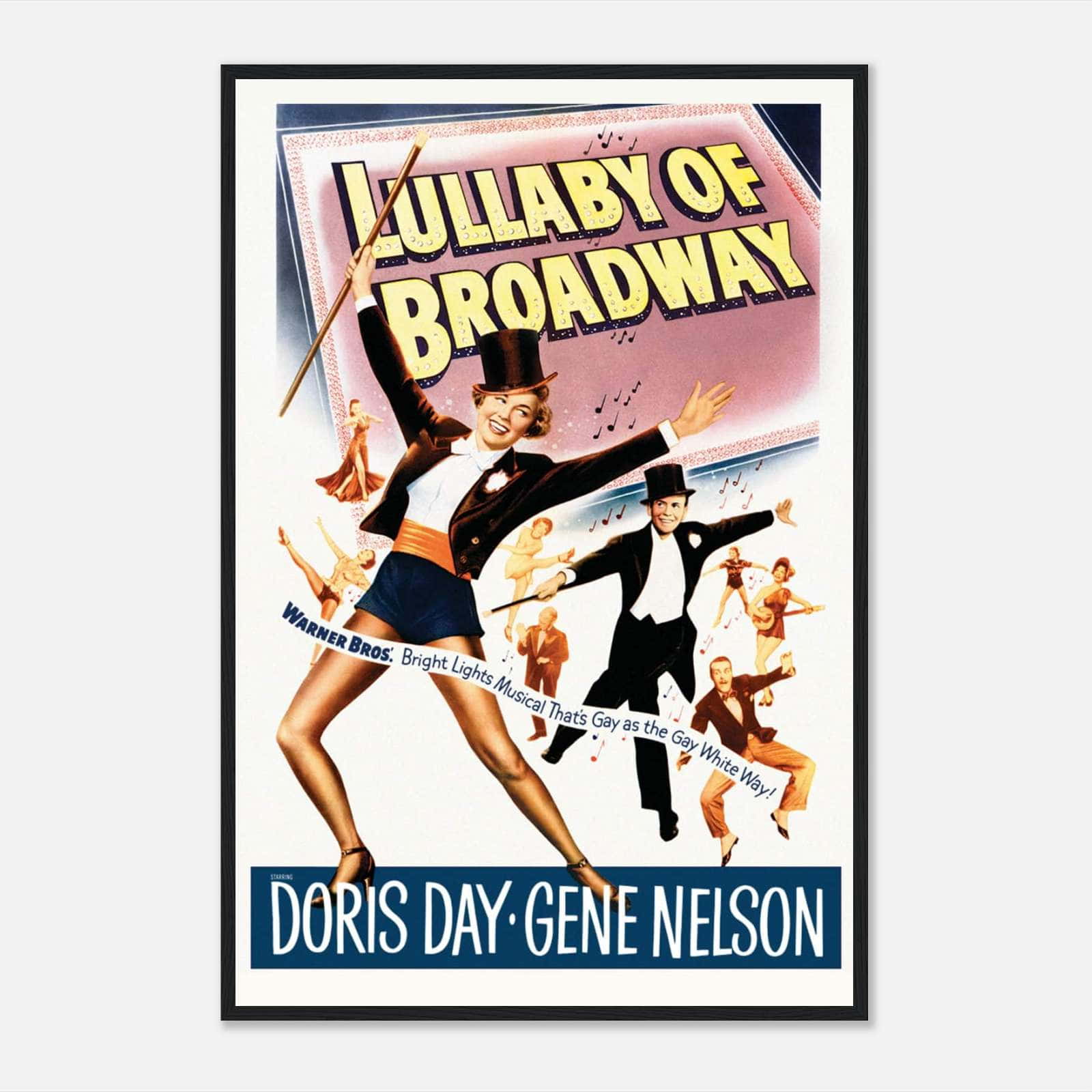 Lullaby of Broadway (1951) Movie Poster Print - Citiesbox