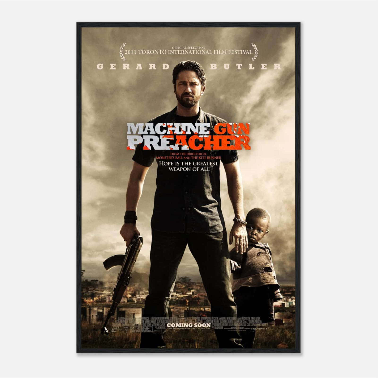 Machine Gun Preacher (2011) Movie Poster Print - Citiesbox