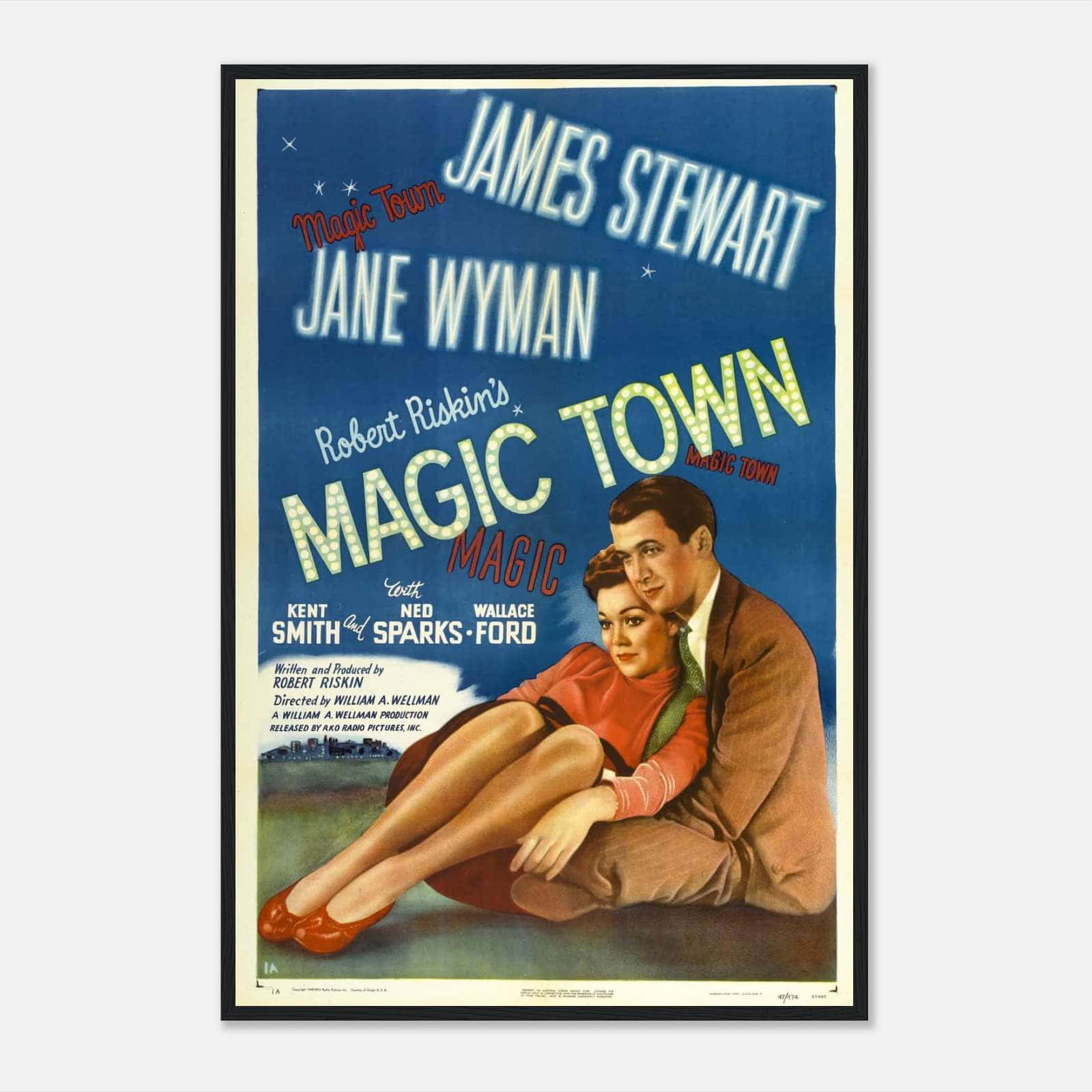 Magic Town (1947) Movie Poster Print - Citiesbox