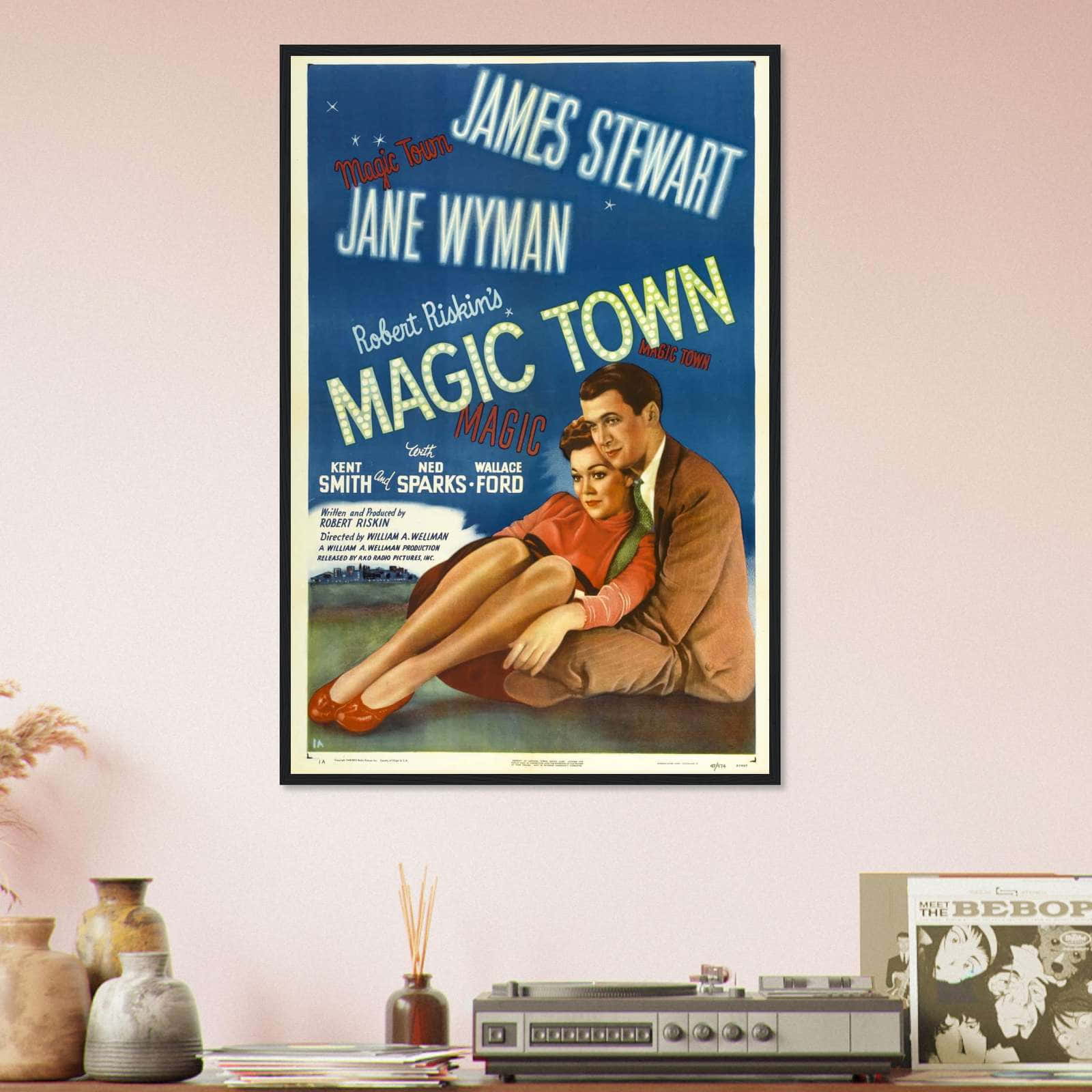Magic Town (1947) Movie Poster Print - Citiesbox