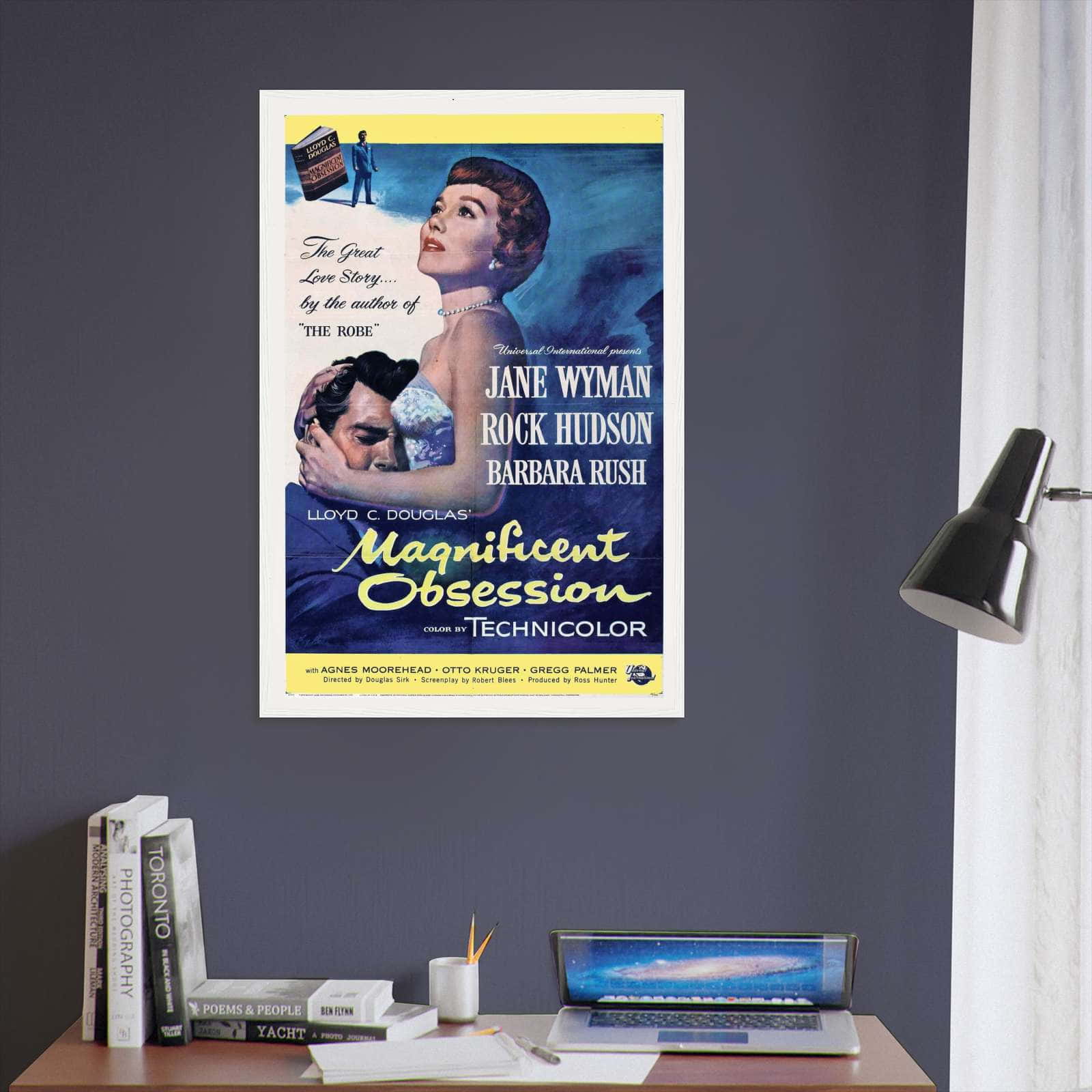 Magnificent Obsession (1954) Movie Poster Print - Citiesbox