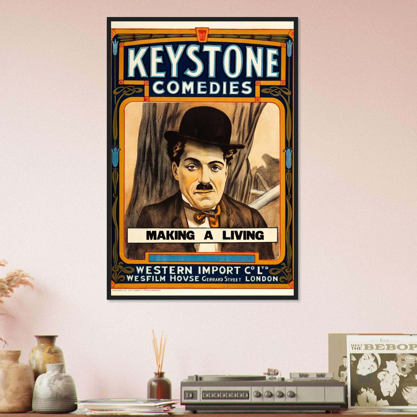 Making a Living (1914) Movie Poster Print - Citiesbox