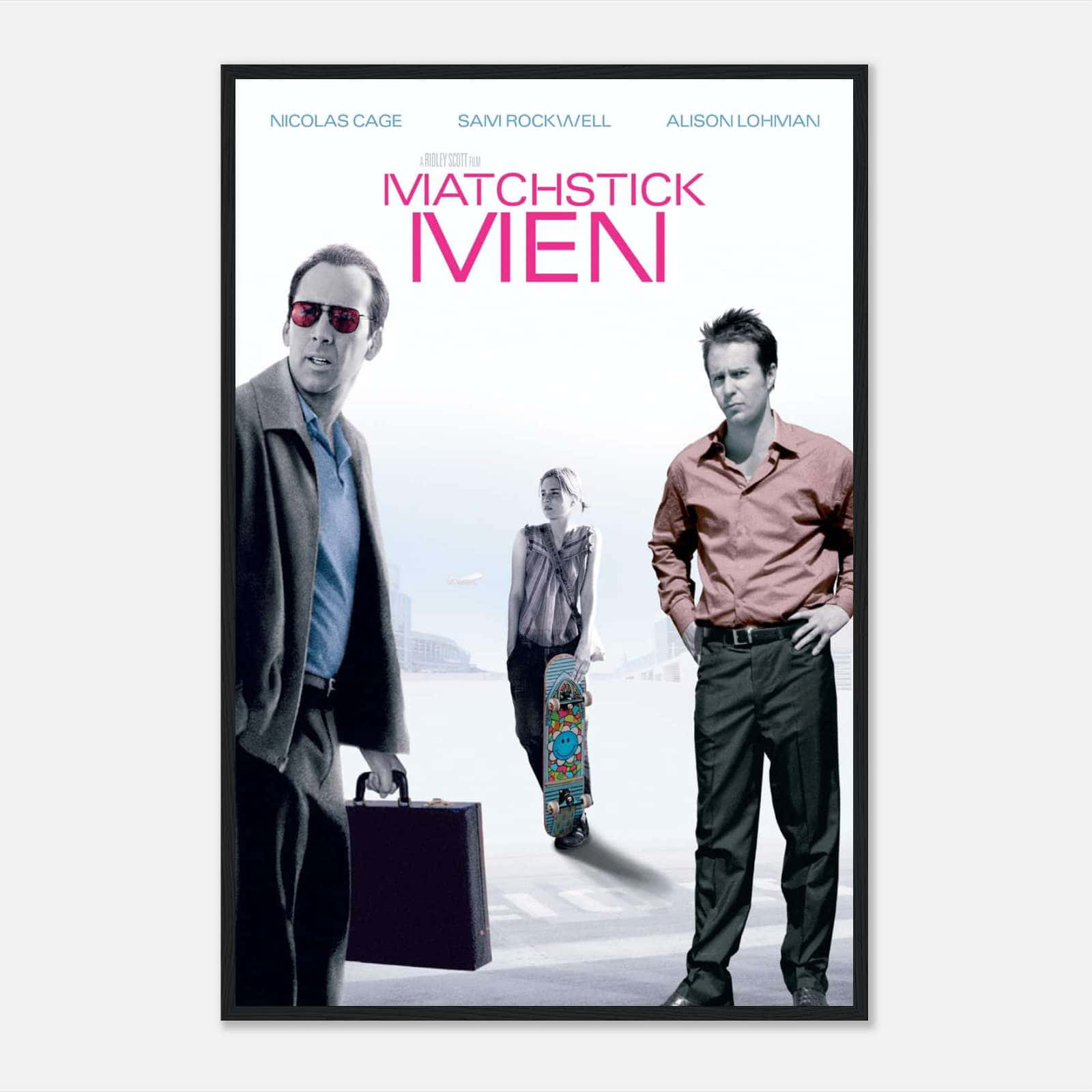 Matchstick Men (2003) Movie Poster Print - Citiesbox