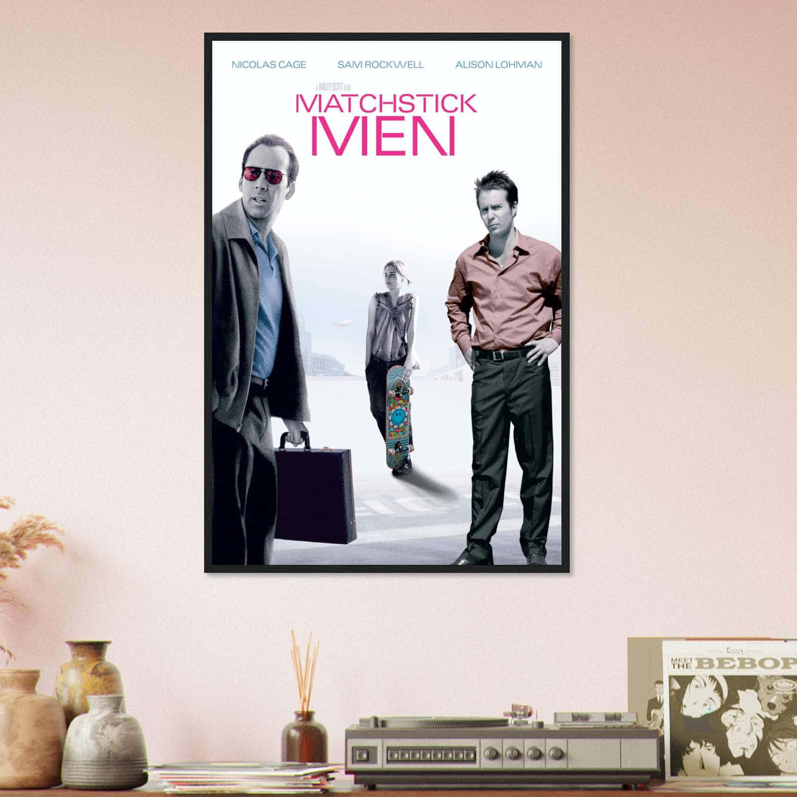 Matchstick Men (2003) Movie Poster Print - Citiesbox