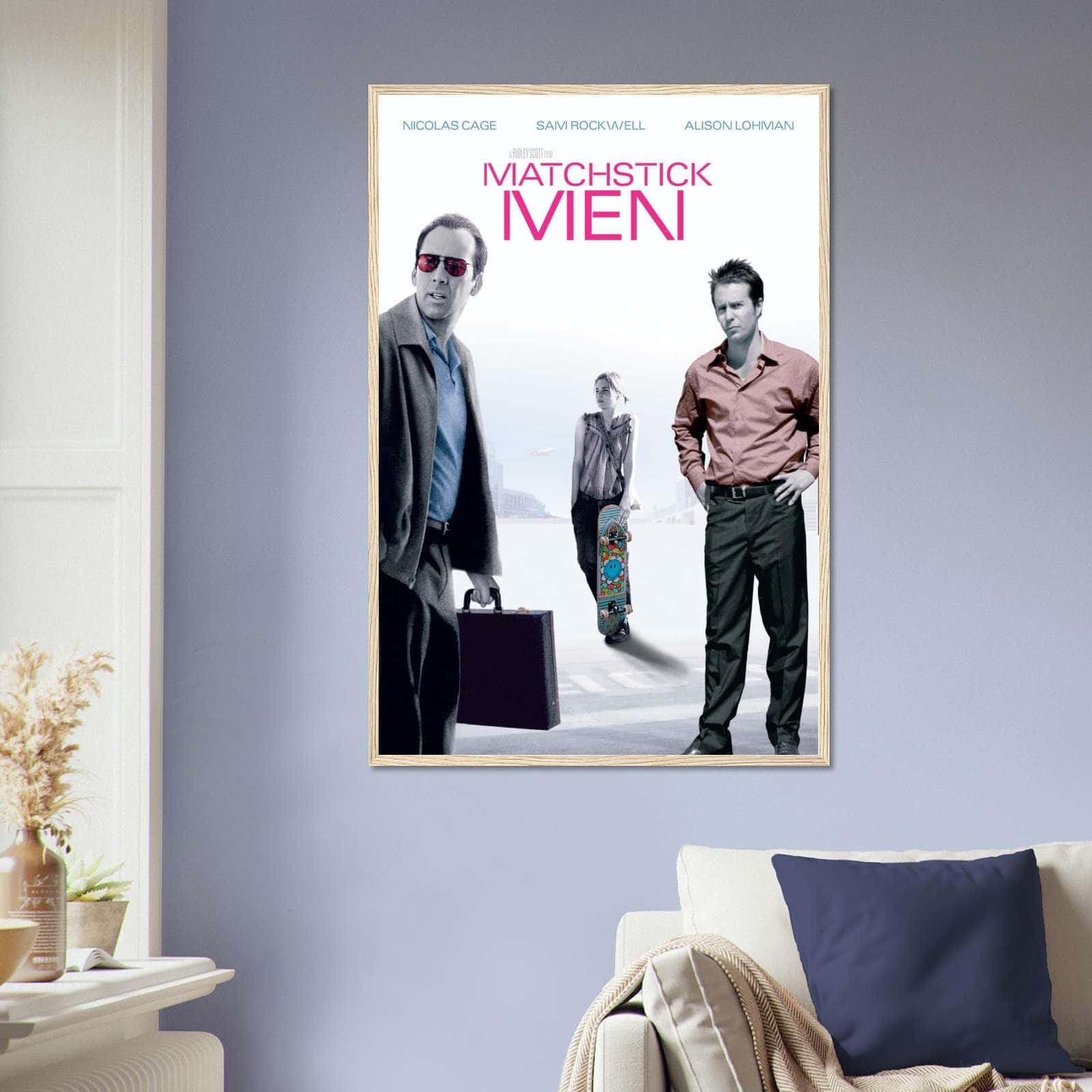 Matchstick Men (2003) Movie Poster Print - Citiesbox