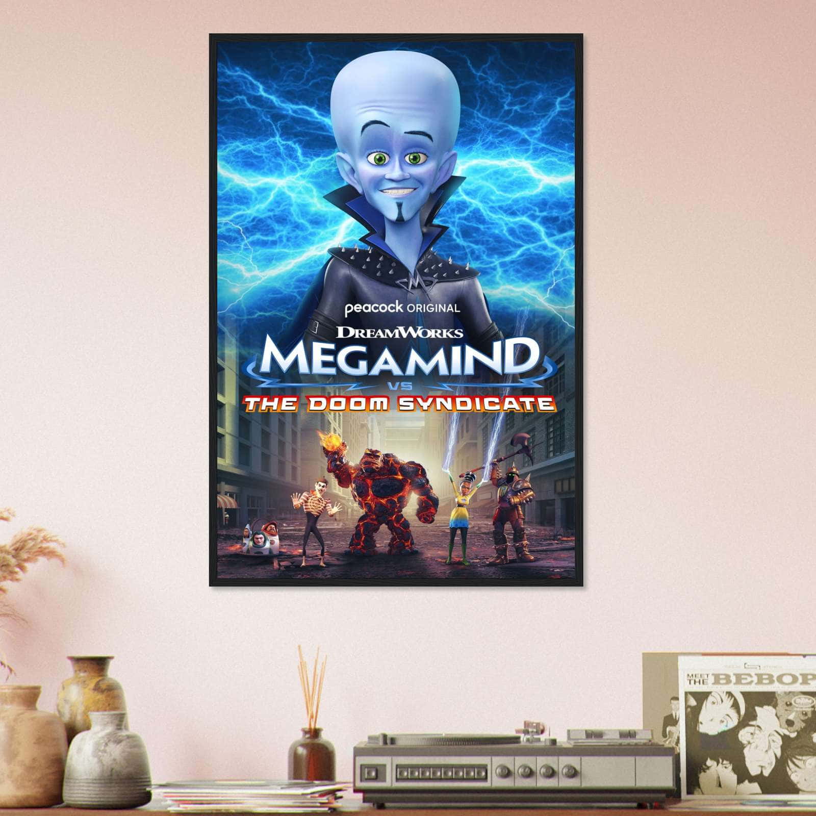 Megamind vs. the Doom Syndicate (2024) Movie Poster Print - Citiesbox
