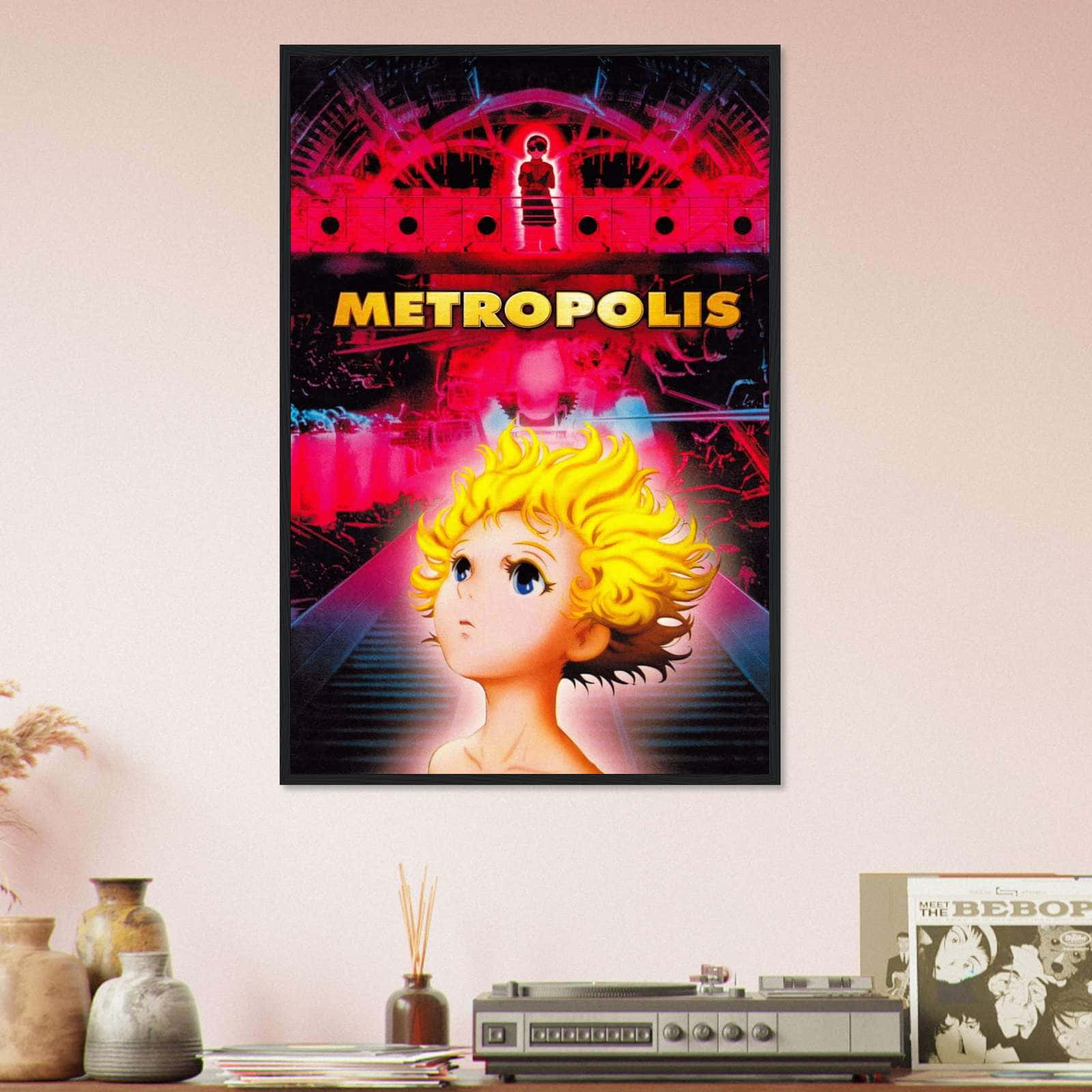 Metropolis (2001) Movie Poster Print - Citiesbox