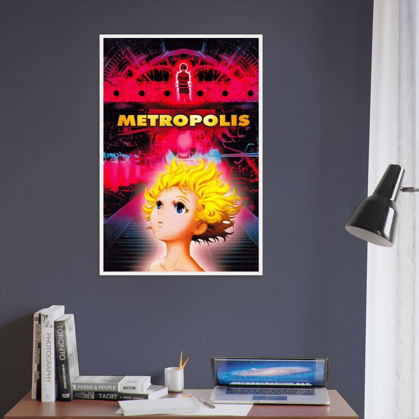 Metropolis (2001) Movie Poster Print - Citiesbox