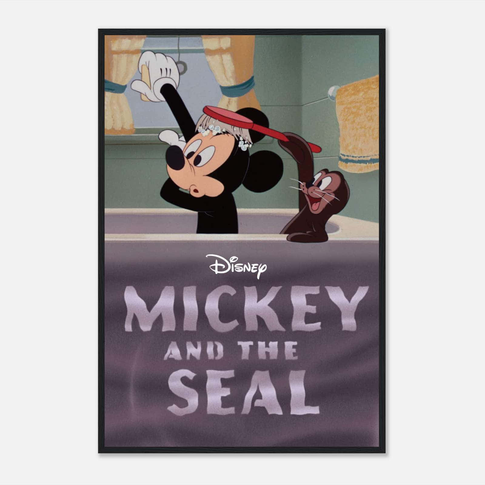 Mickey and the Seal (1948) Movie Poster Print - Citiesbox