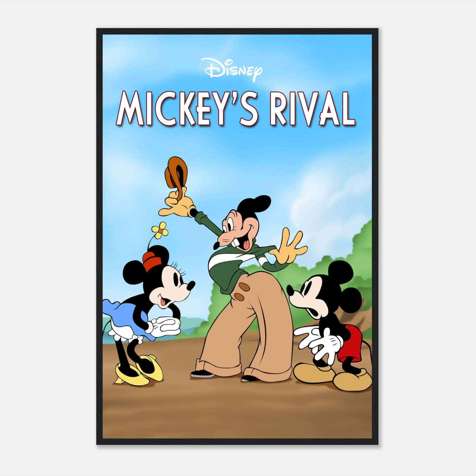 Mickey's Rival (1936) Movie Poster Print - Citiesbox