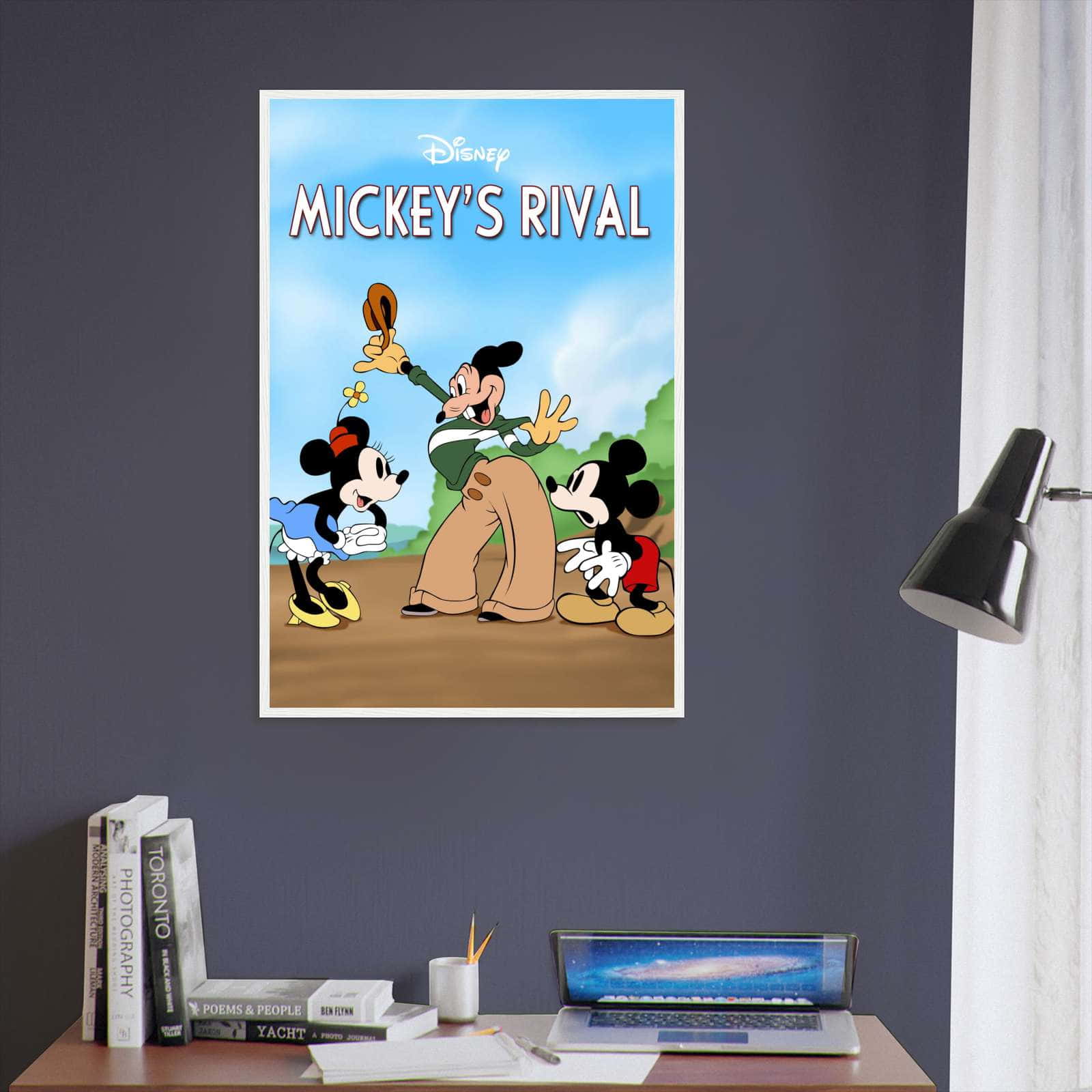 Mickey's Rival (1936) Movie Poster Print - Citiesbox