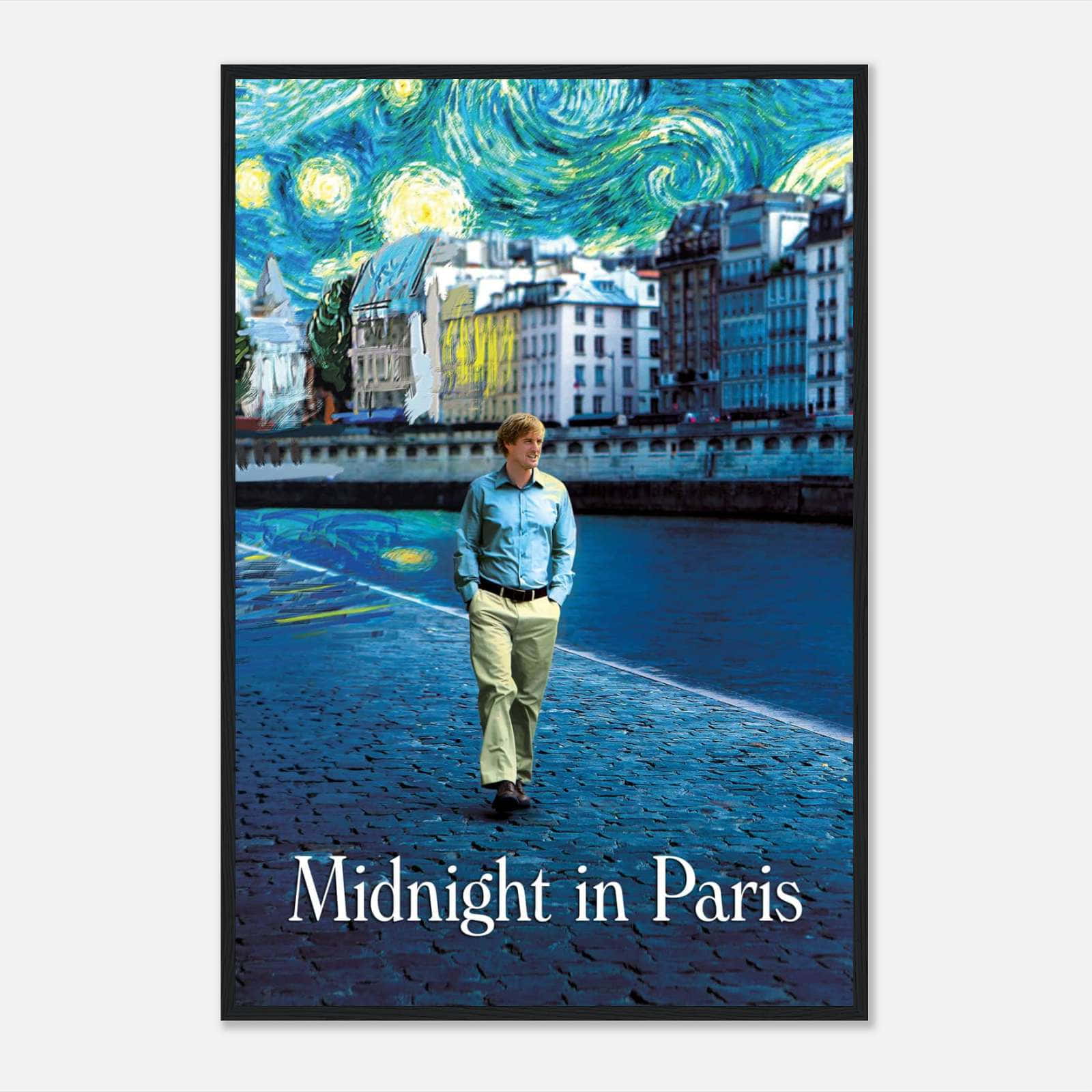 Midnight in Paris (2011) Movie Poster Print - Citiesbox