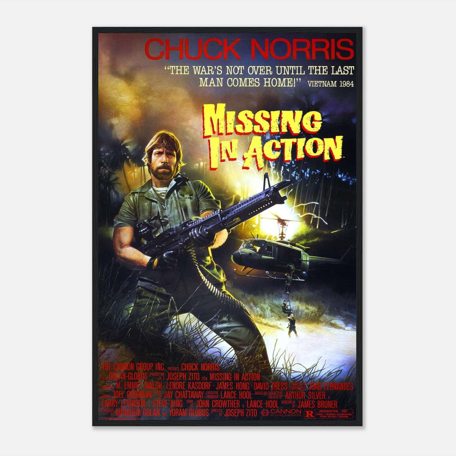 Missing in Action (1984) Movie Poster Print - Citiesbox