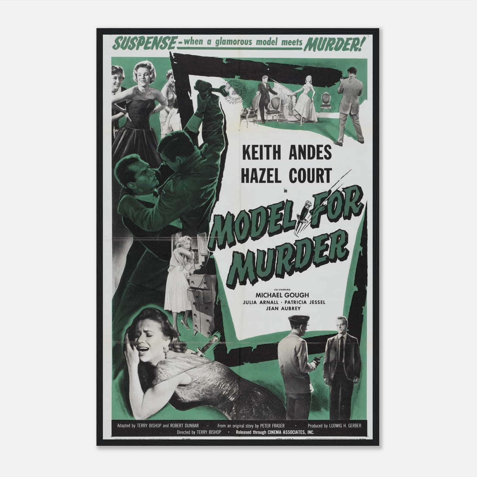 Model for Murder (1959) Movie Poster Print - Citiesbox