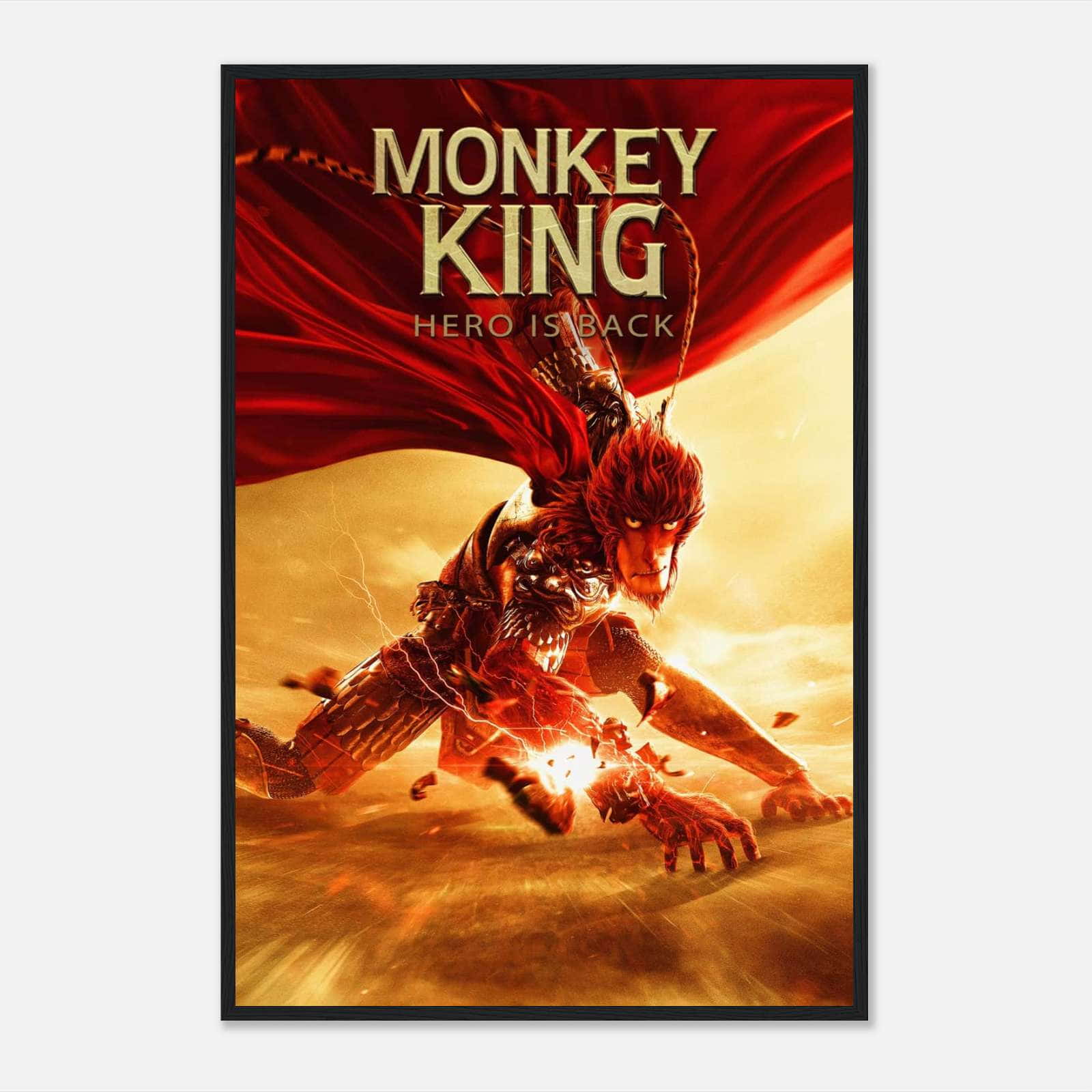 Monkey King: Hero Is Back (2015) Movie Poster Print - Citiesbox