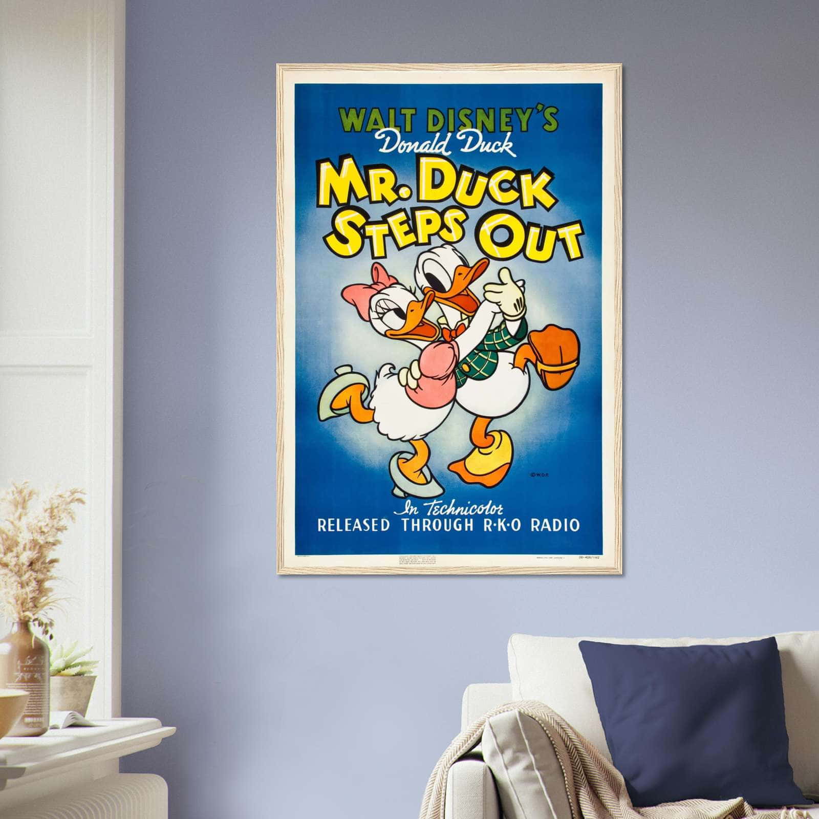 Mr. Duck Steps Out (1940) Movie Poster Print - Citiesbox