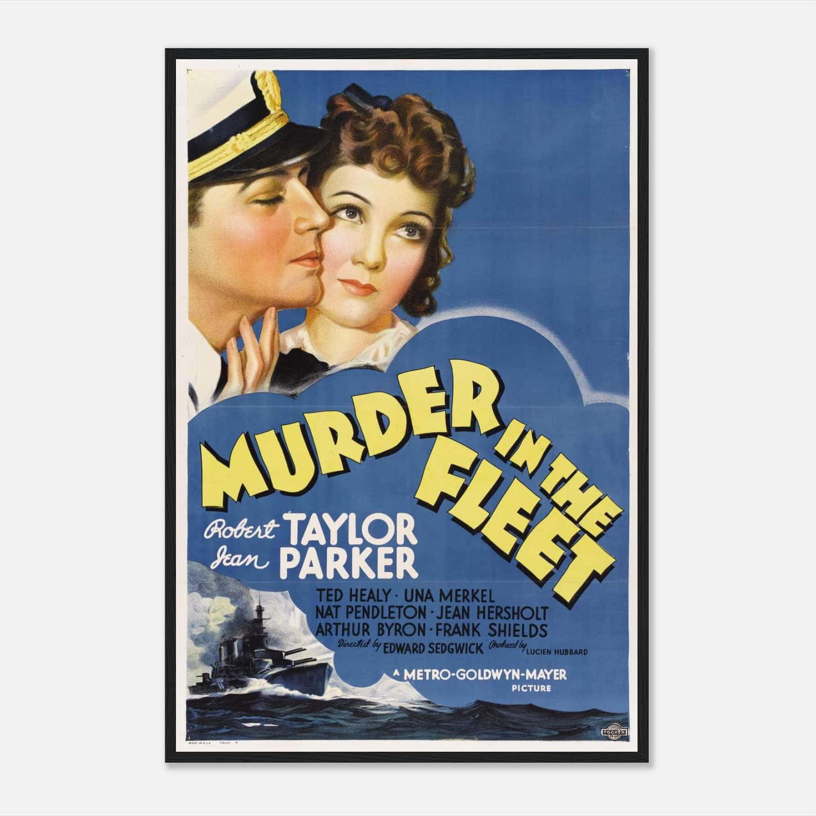 Murder in the Fleet (1935) Movie Poster Print - Citiesbox