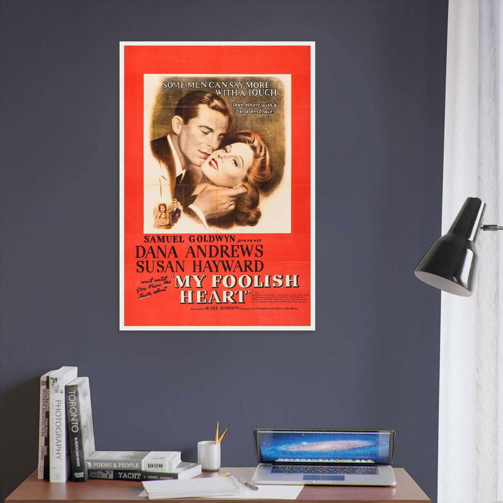 My Foolish Heart (1950) Movie Poster Print - Citiesbox