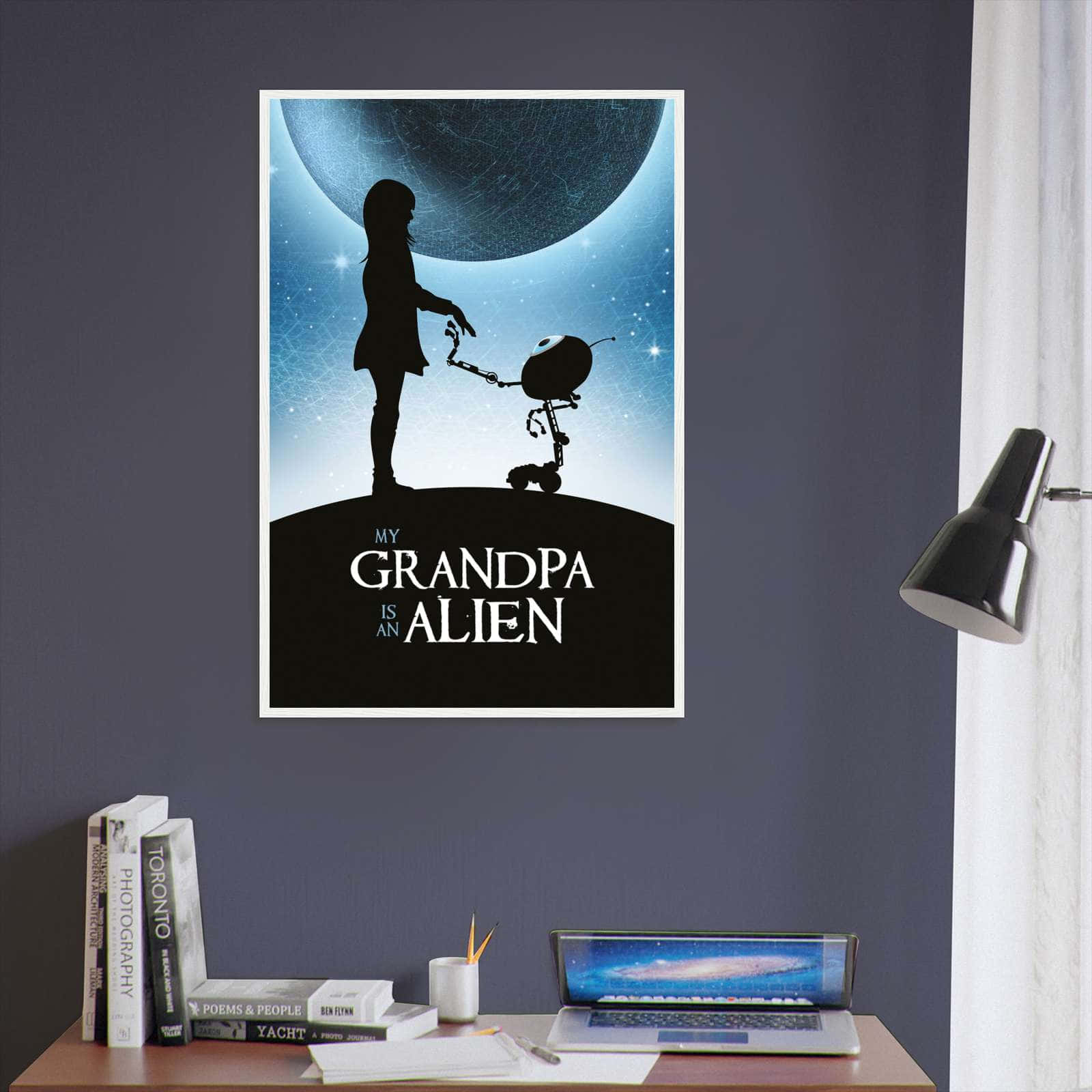 My Grandpa is an Alien (2019) Movie Poster Print - Citiesbox
