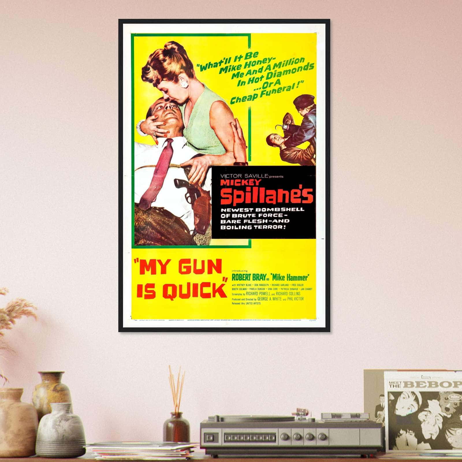 My Gun Is Quick (1957) Movie Poster Print - Citiesbox