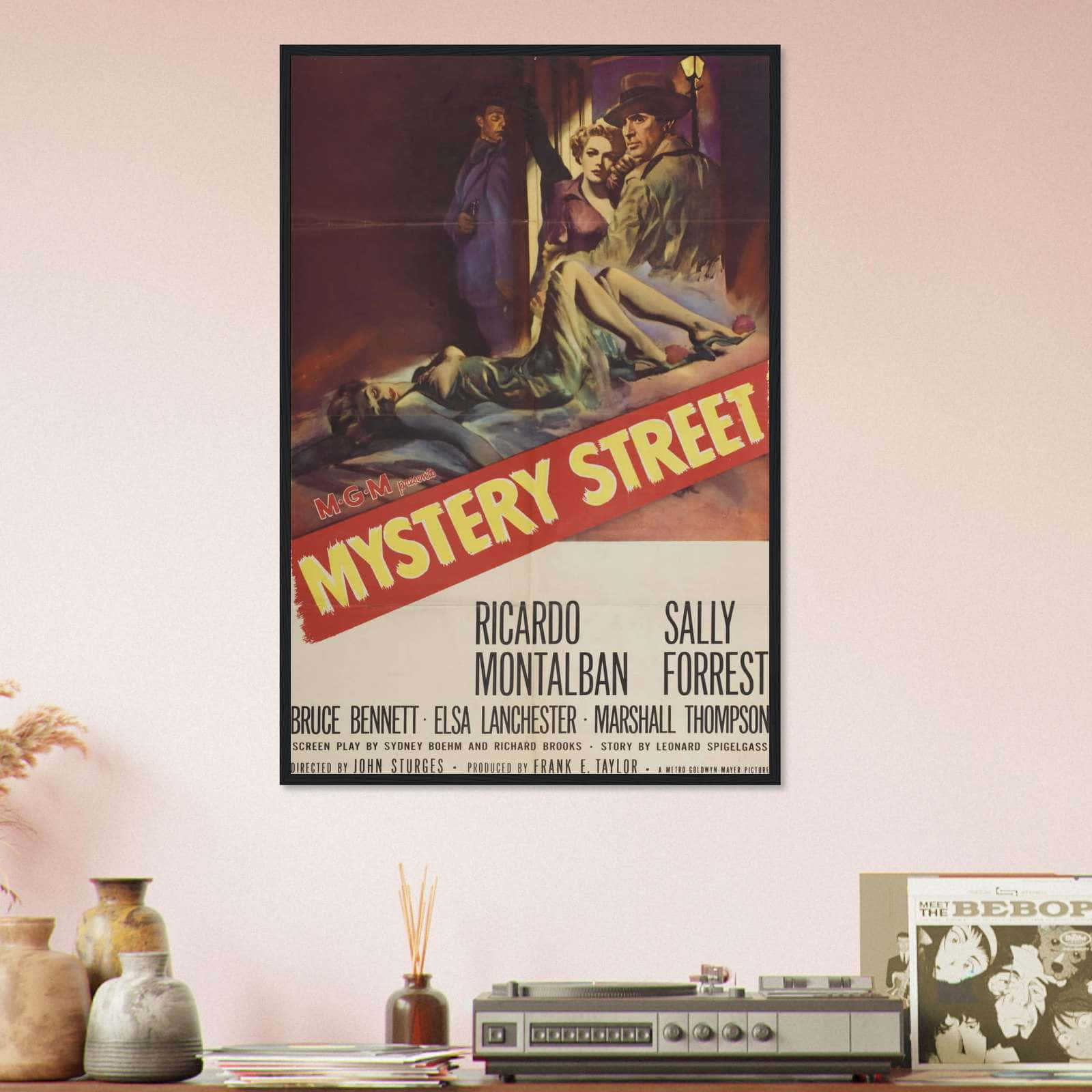 Mystery Street (1950) Movie Poster Print - Citiesbox