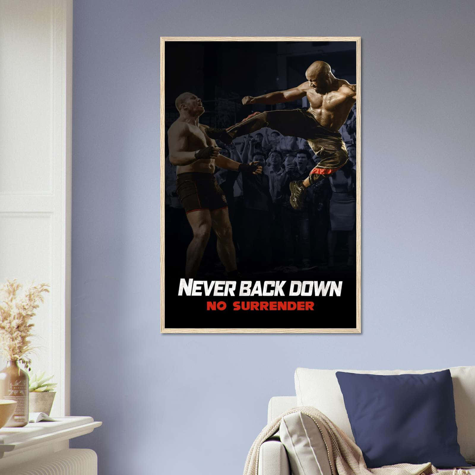 Never Back Down: No Surrender (2016) Movie Poster Print - Citiesbox