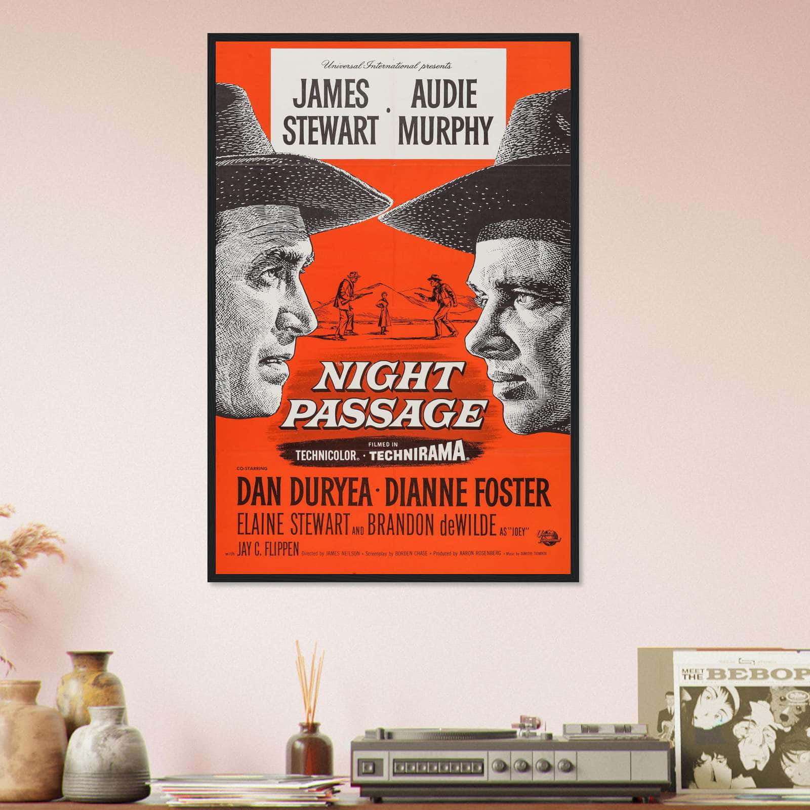 Night Passage (1957) Movie Poster Print - Citiesbox