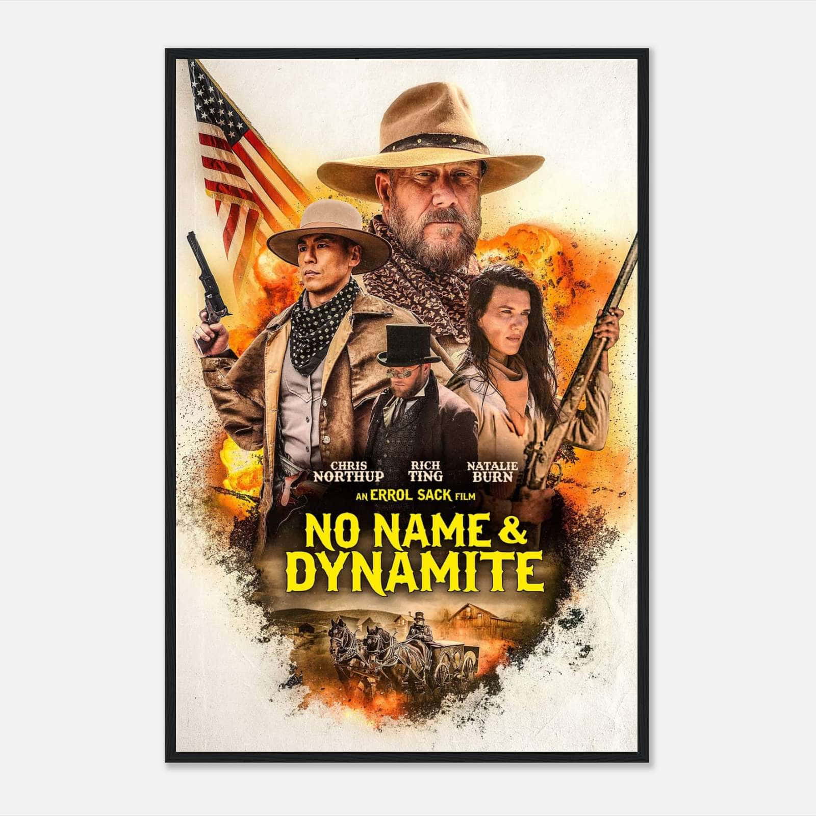 No Name and Dynamite (2022) Movie Poster Print - Citiesbox