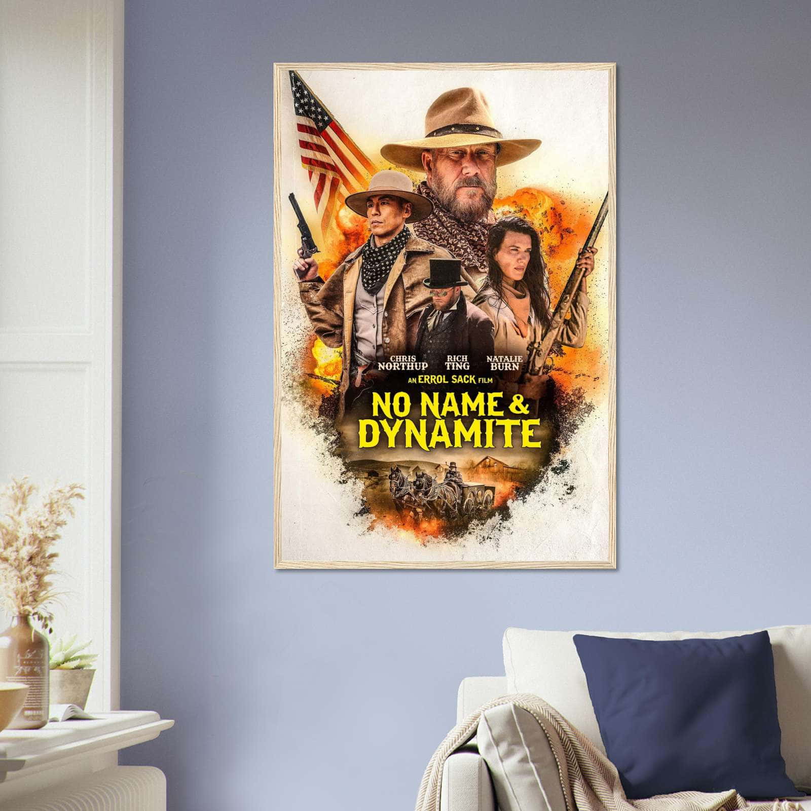 No Name and Dynamite (2022) Movie Poster Print - Citiesbox