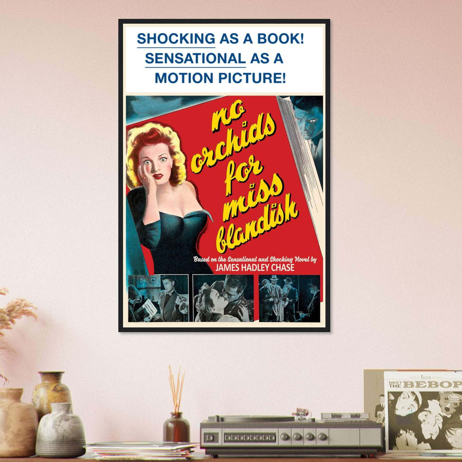 No Orchids for Miss Blandish (1948) Movie Poster Print - Citiesbox