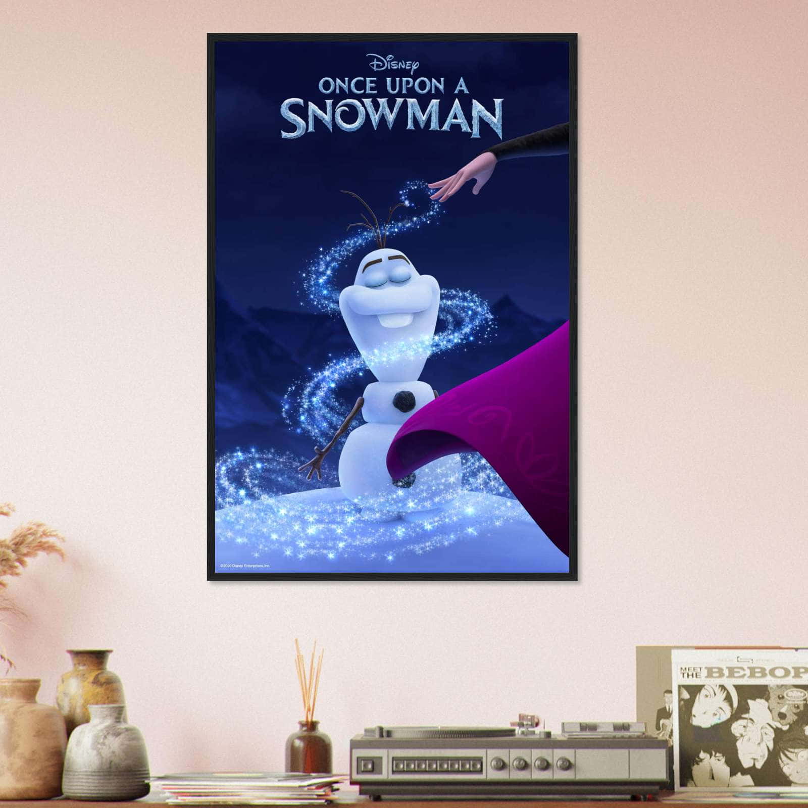 Once Upon a Snowman (2020) Movie Poster Print - Citiesbox