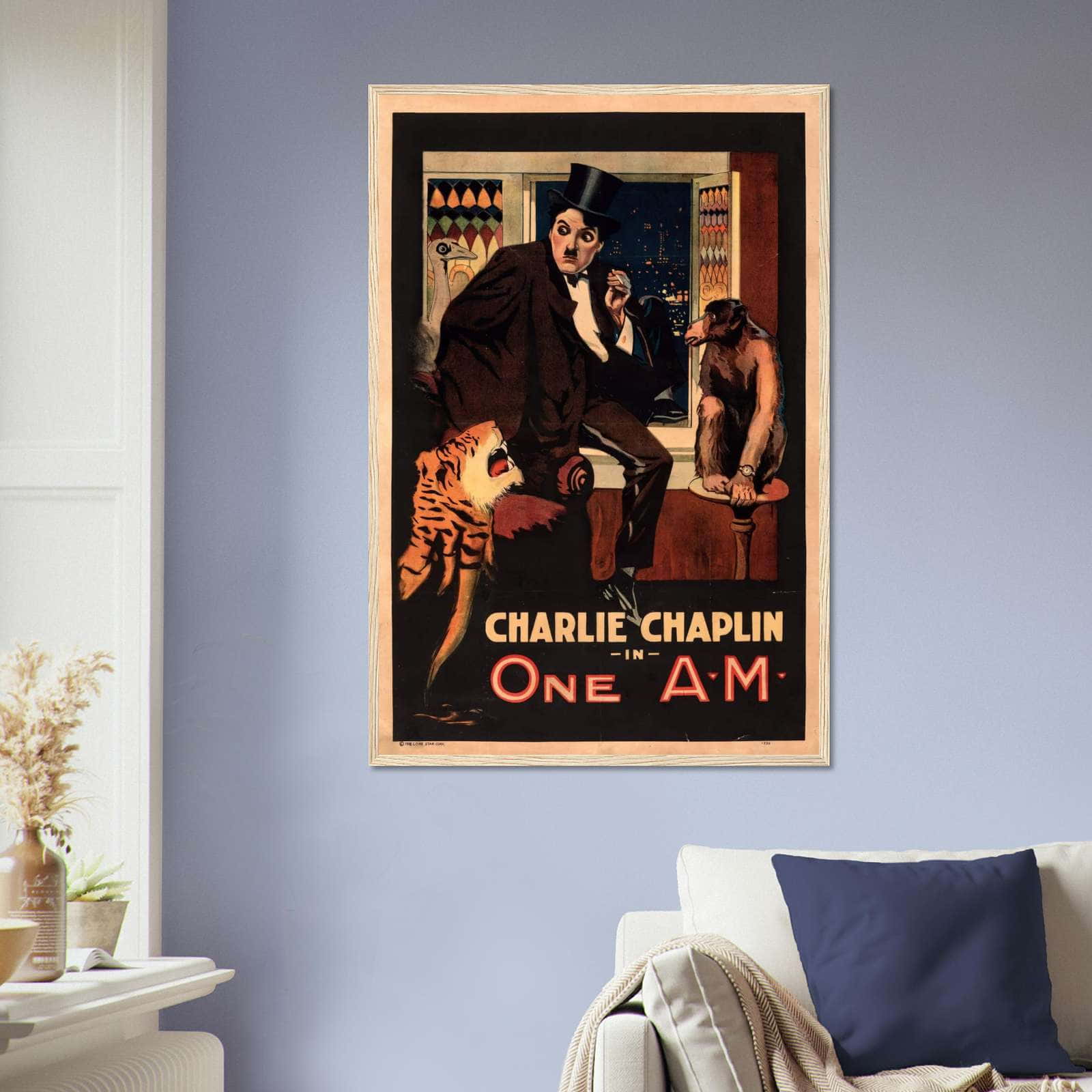 One A.M. (1916) Movie Poster Print - Citiesbox