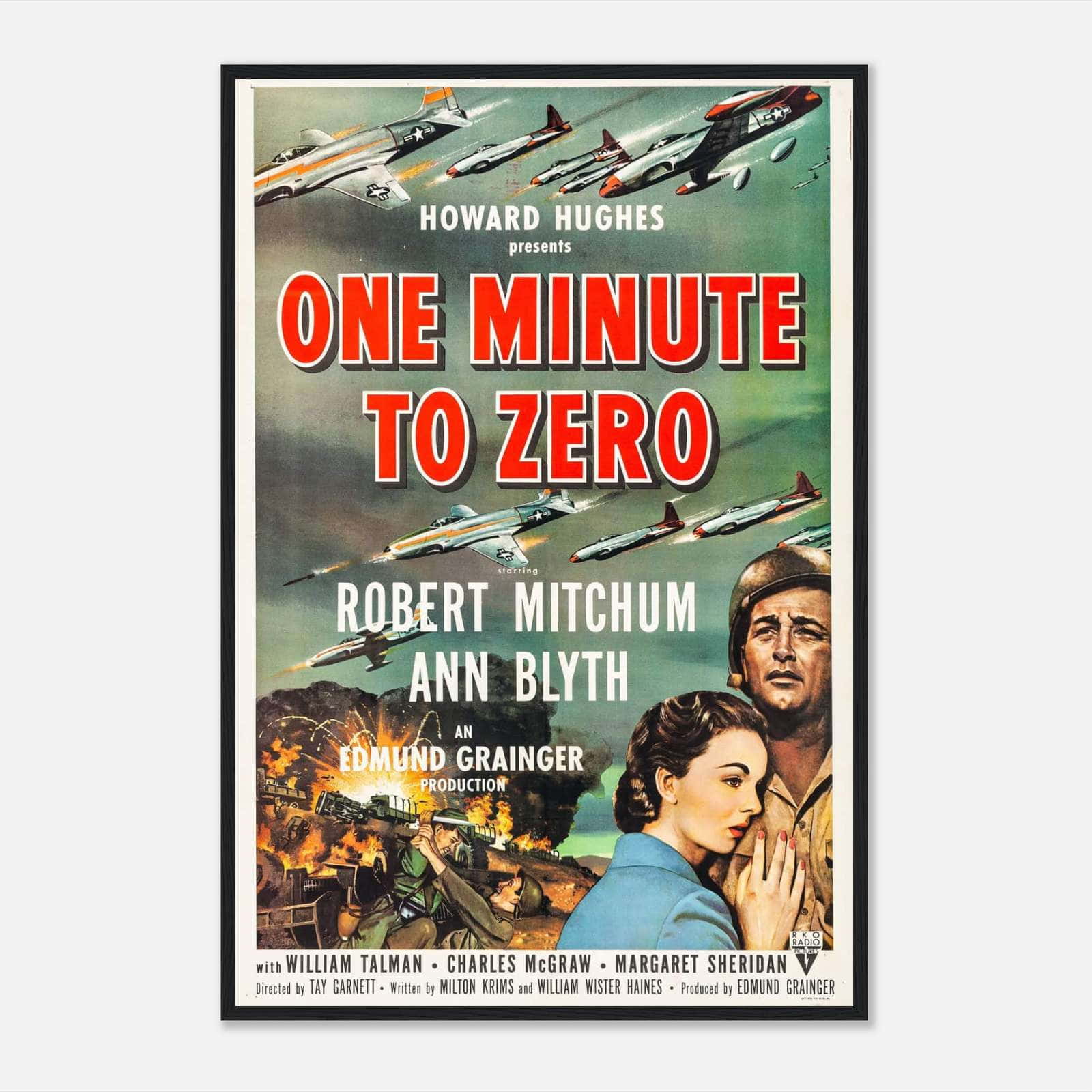 One Minute to Zero (1952) Movie Poster Print - Citiesbox