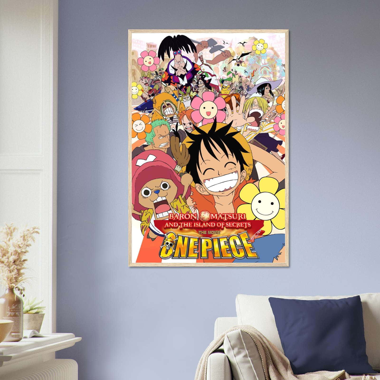 One Piece: Baron Omatsuri and the Secret Island (2005) Movie Poster ...