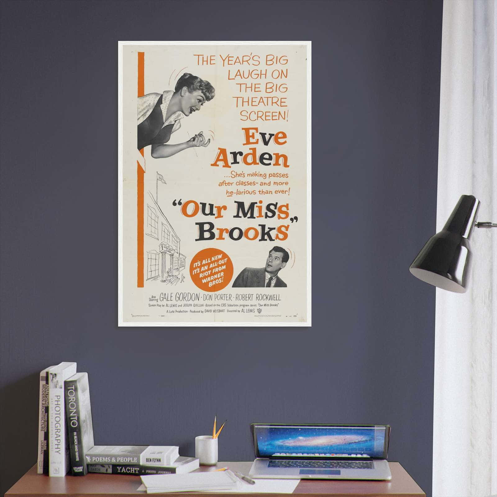 Our Miss Brooks (1956) Movie Poster Print - Citiesbox