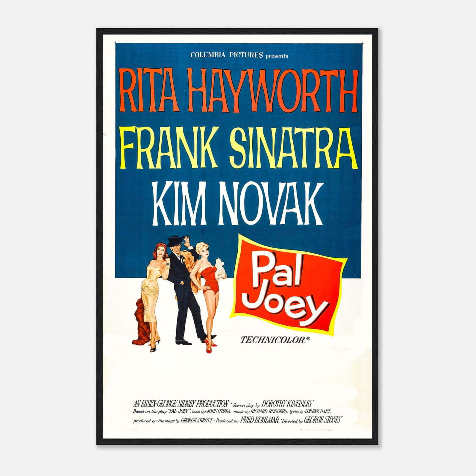 Pal Joey (1957) Movie Poster Print - Citiesbox