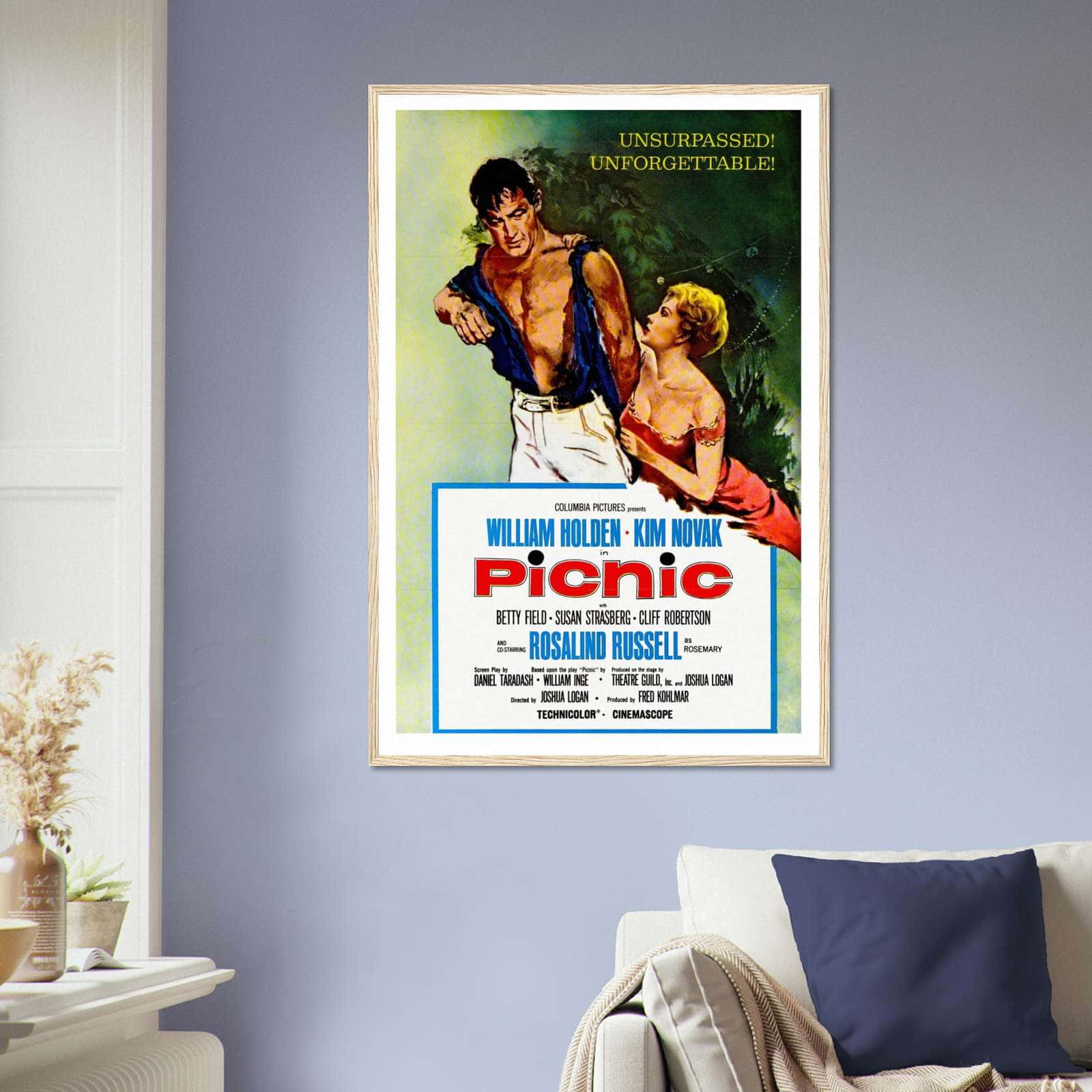 Picnic (1955) Movie Poster Print - Citiesbox