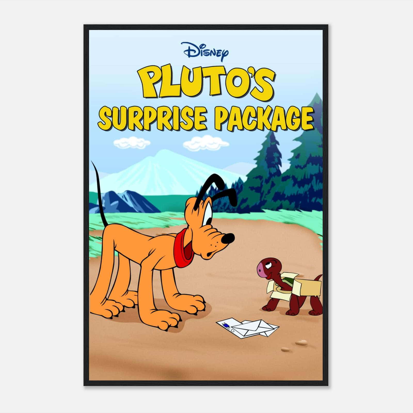 Pluto's Surprise Package (1949) Movie Poster Print - Citiesbox