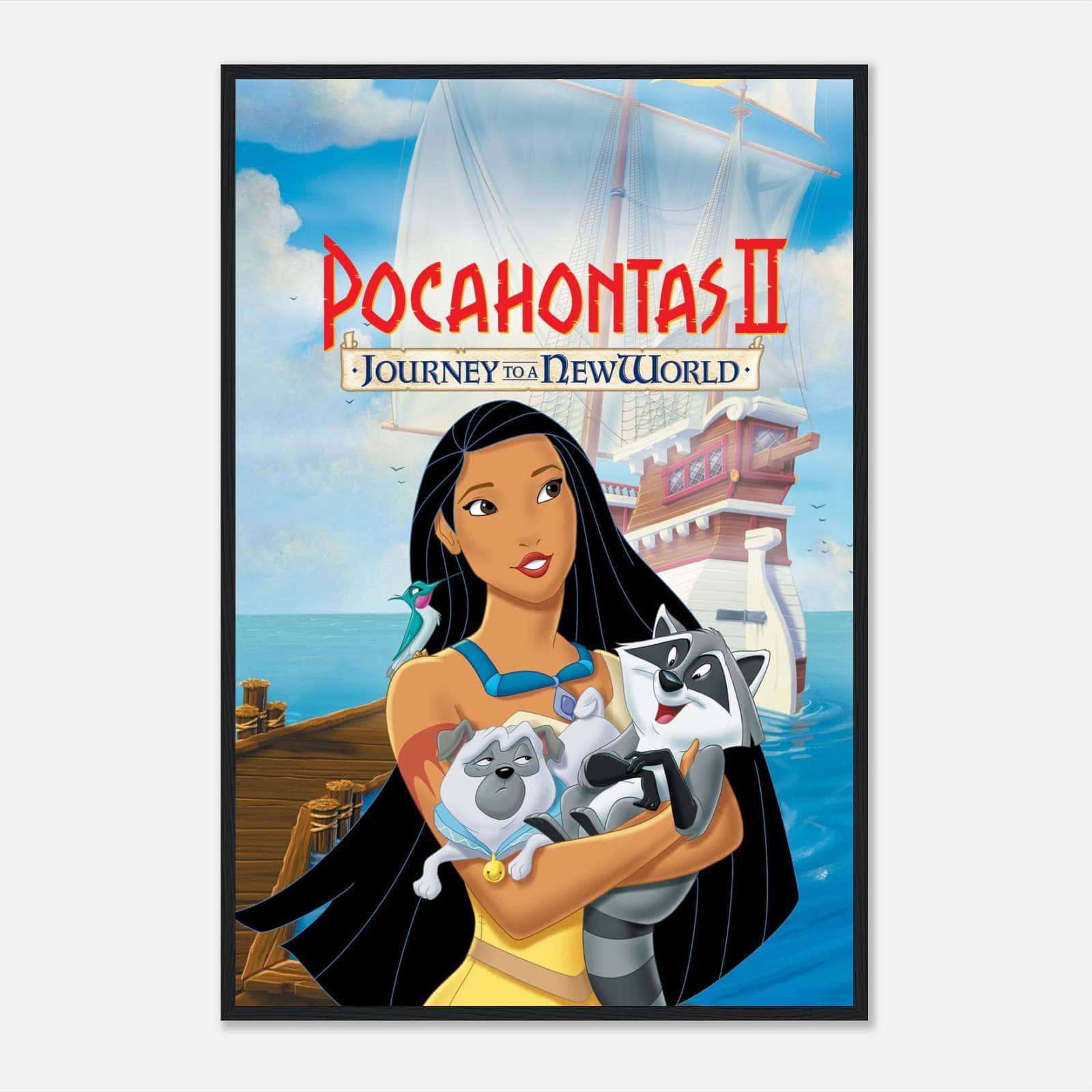 Pocahontas II: Journey to a New World (1998) Movie Poster Print - Citiesbox