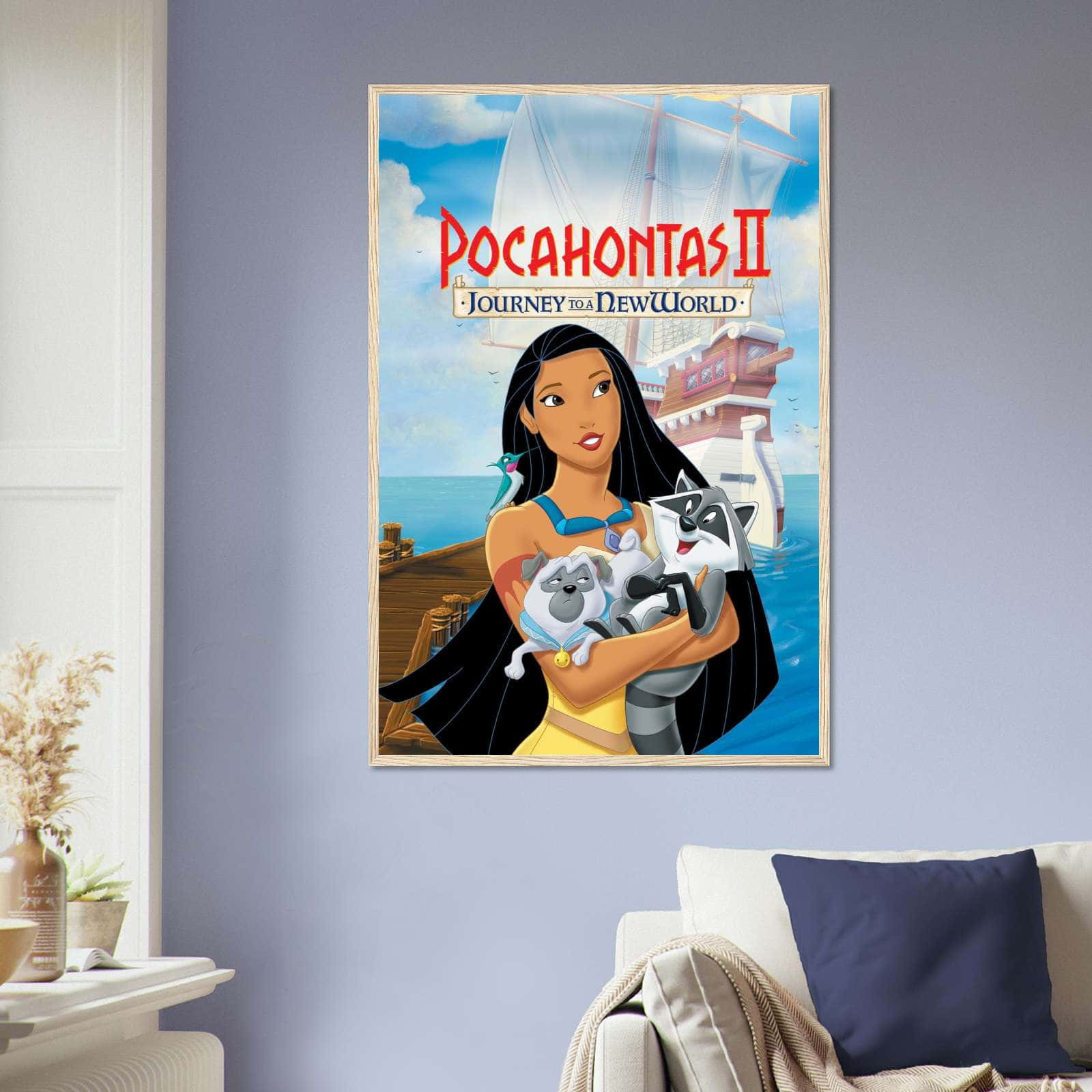 Pocahontas II: Journey to a New World (1998) Movie Poster Print - Citiesbox