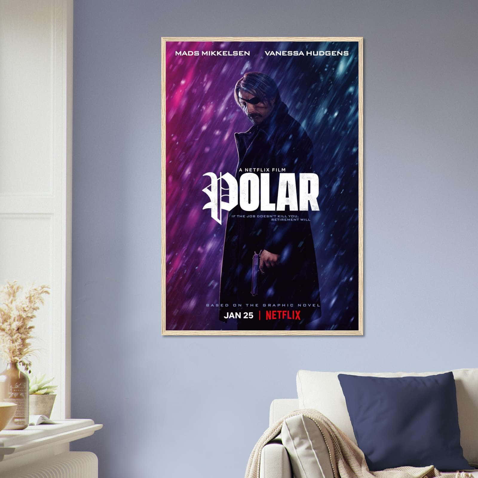 Polar (2019) Movie Poster Print - Citiesbox