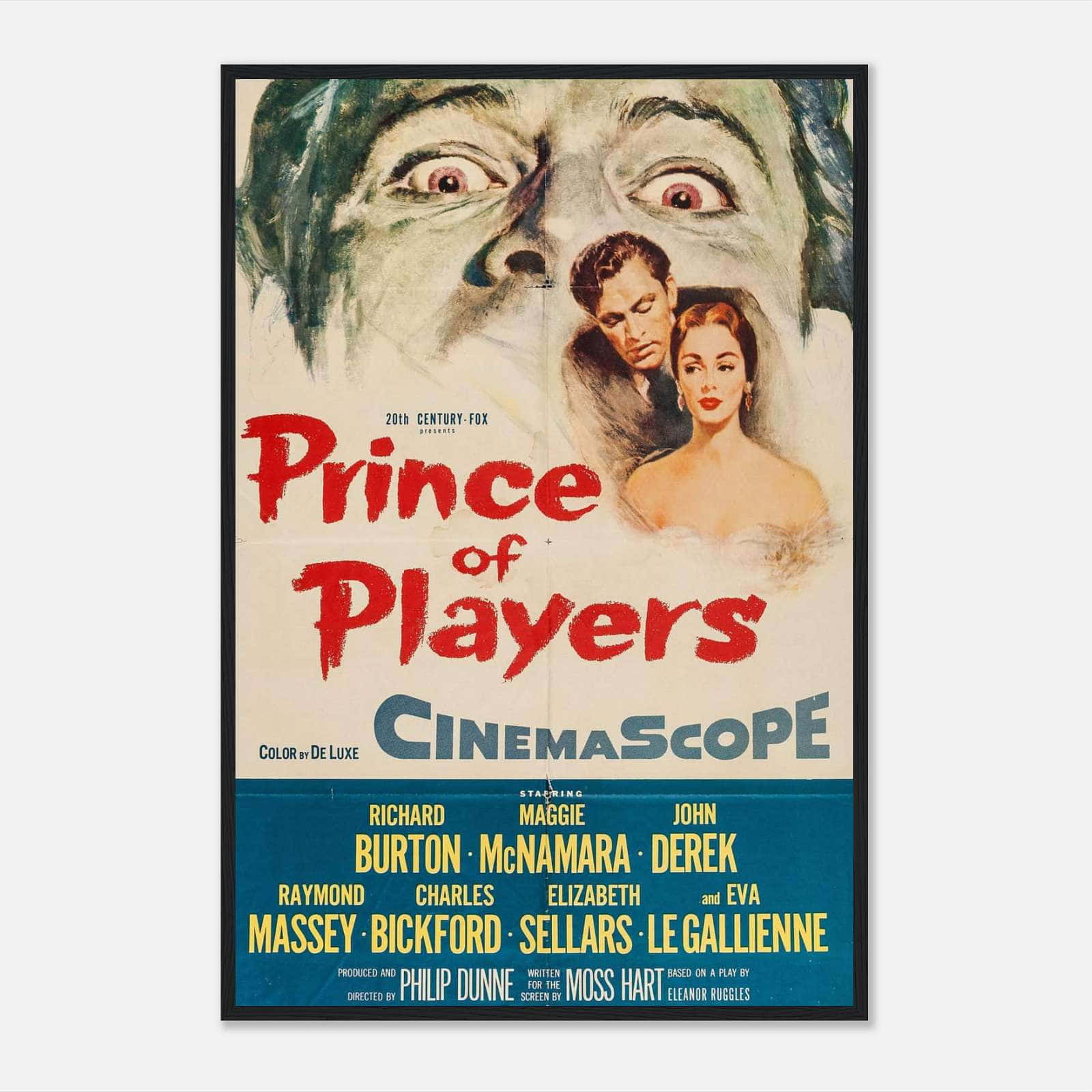 Prince of Players (1955) Movie Poster Print - Citiesbox
