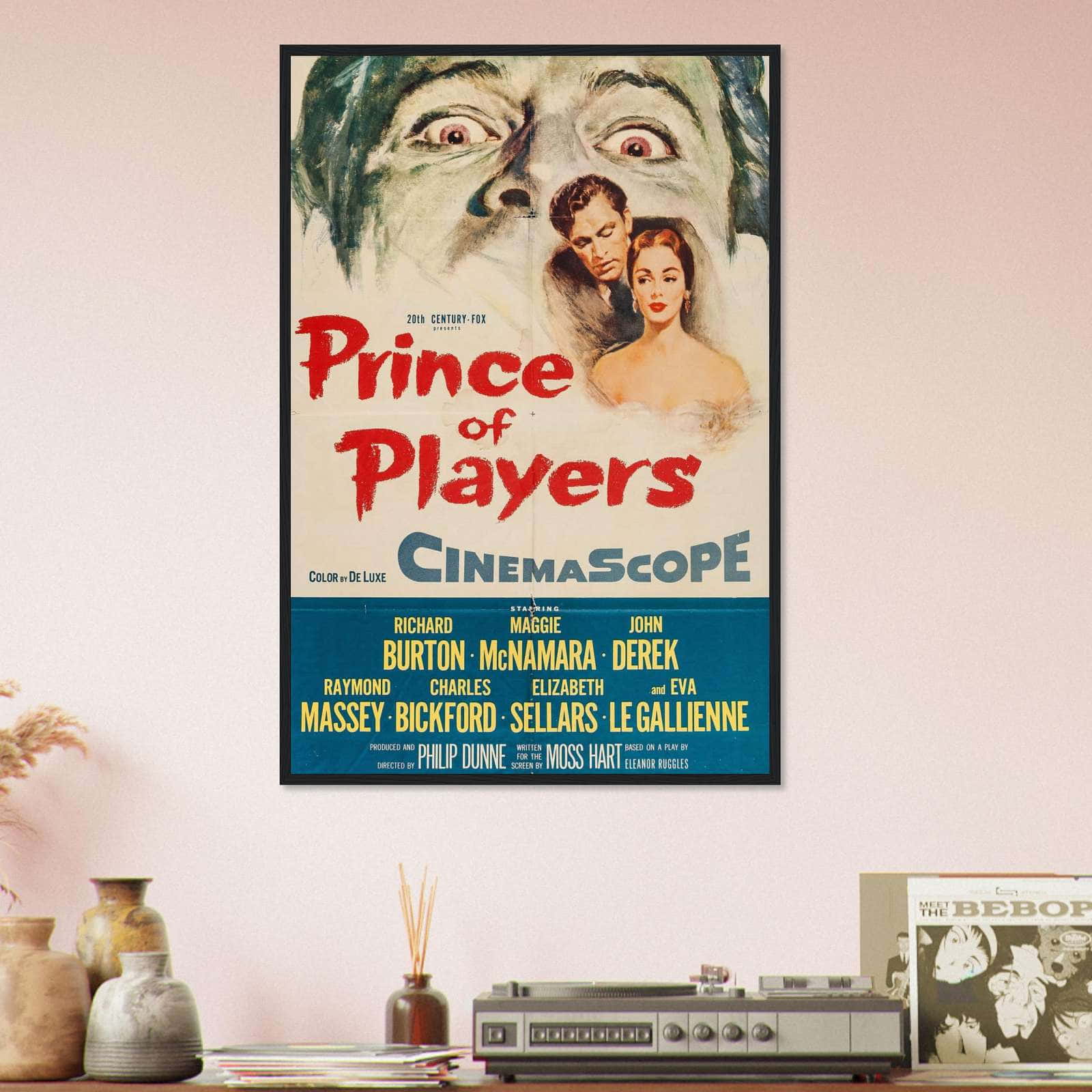 Prince of Players (1955) Movie Poster Print - Citiesbox