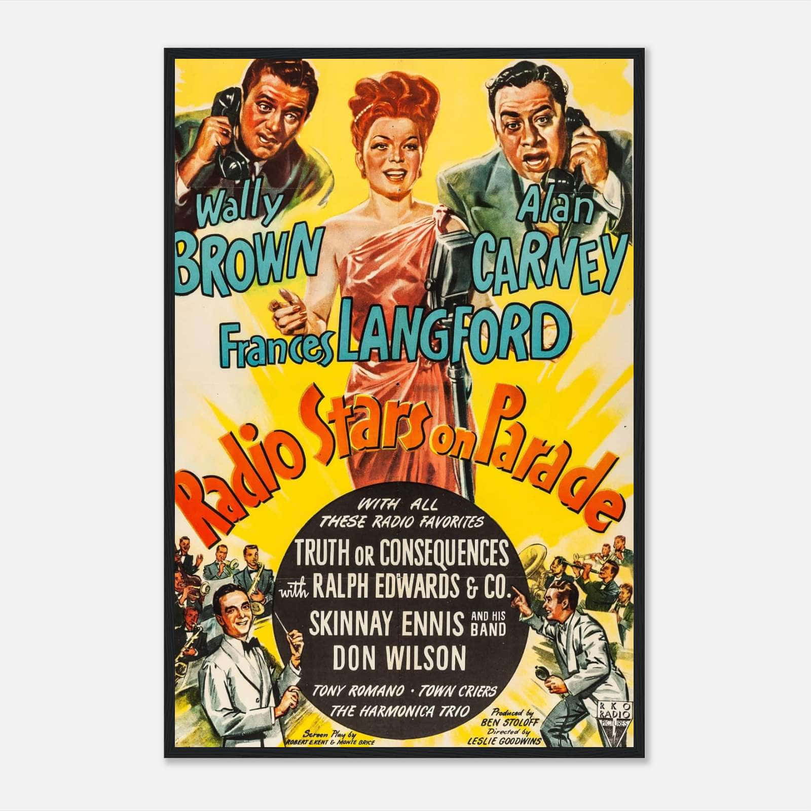 Radio Stars on Parade (1945) Movie Poster Print - Citiesbox
