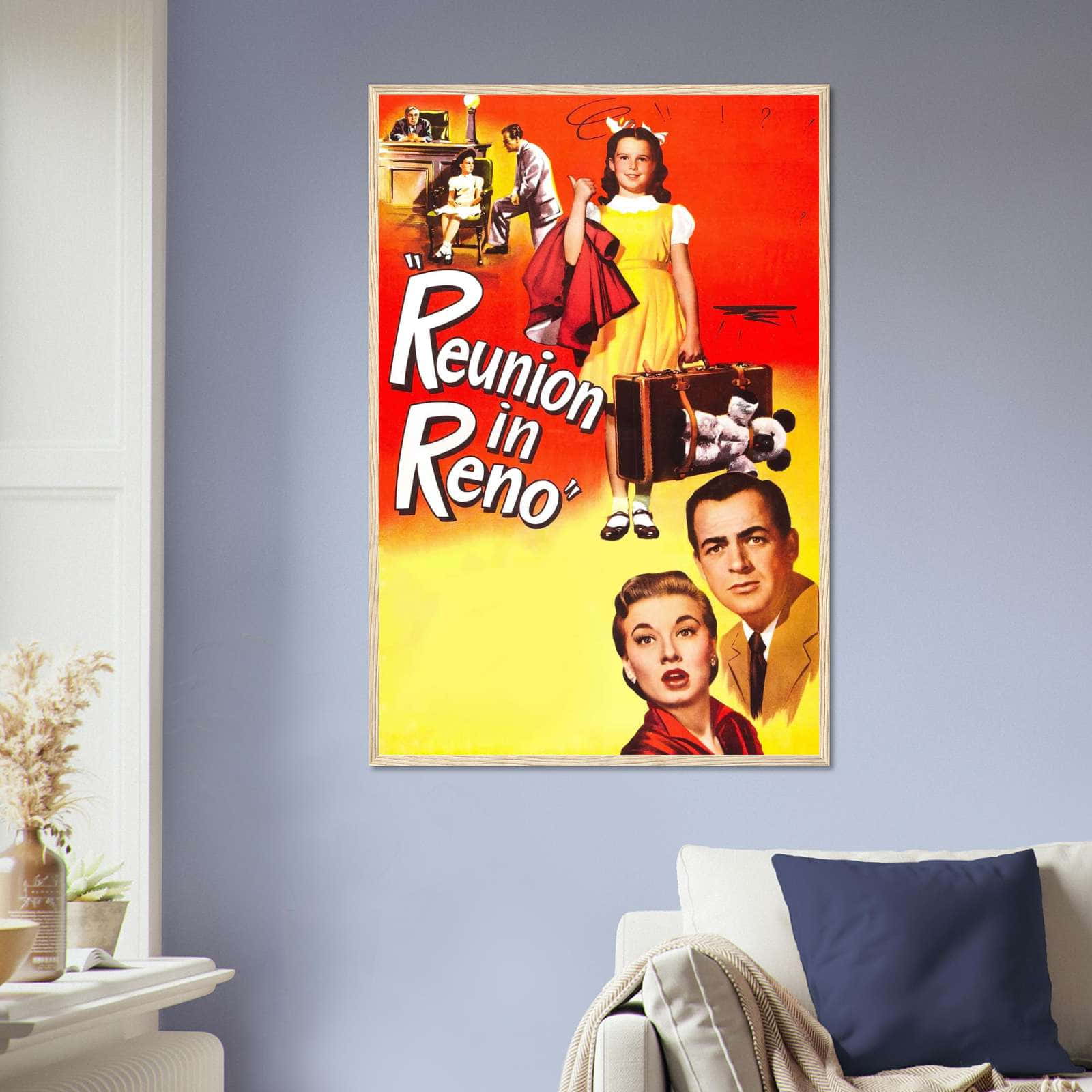 Reunion in Reno (1951) Movie Poster Print - Citiesbox