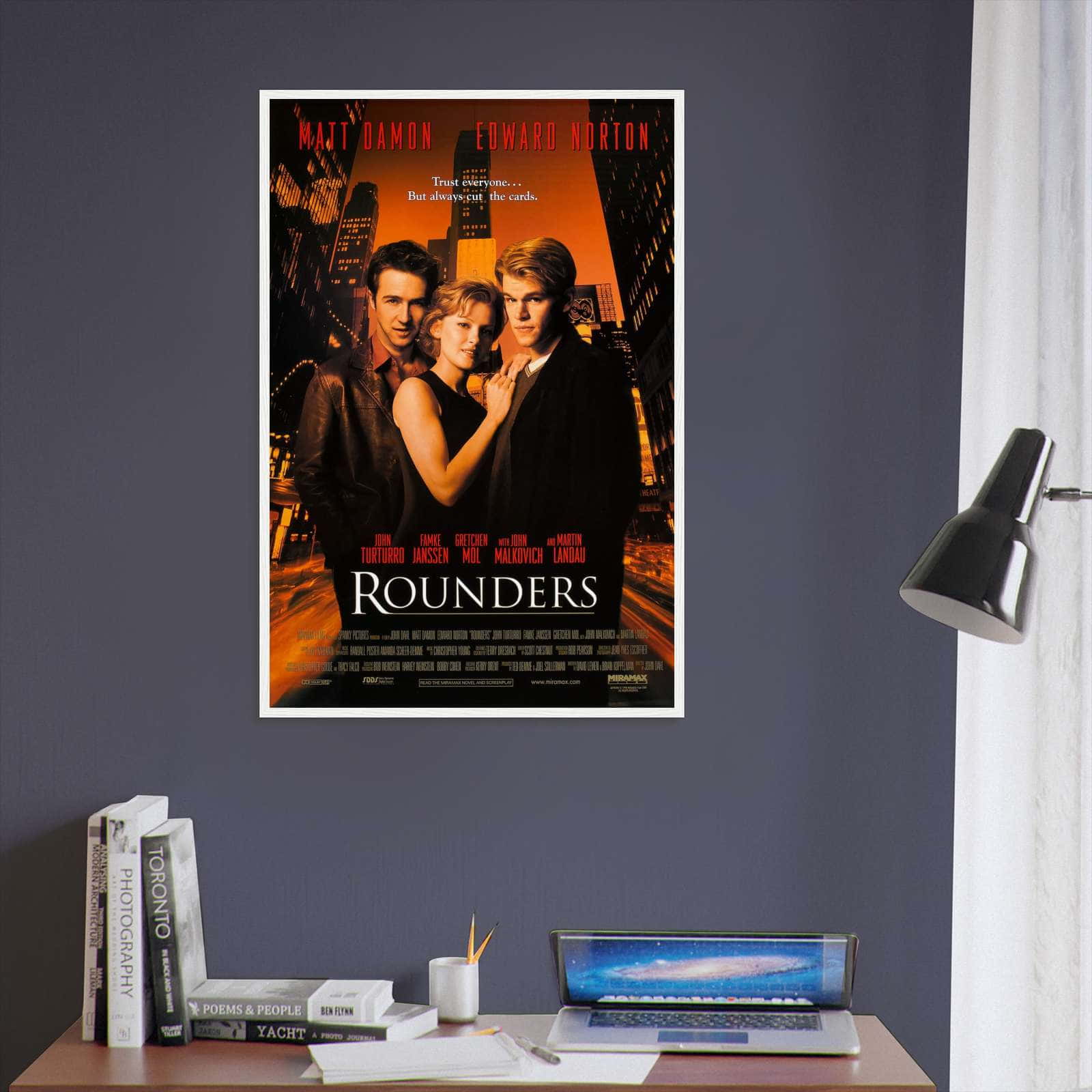 Rounders (1998) Movie Poster Print - Citiesbox