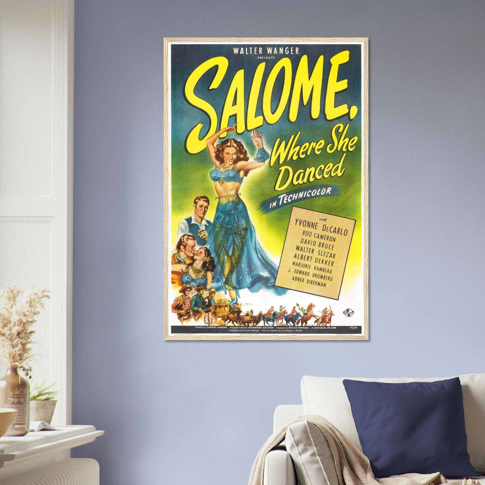 Salome, Where She Danced (1945) Movie Poster Print - Citiesbox